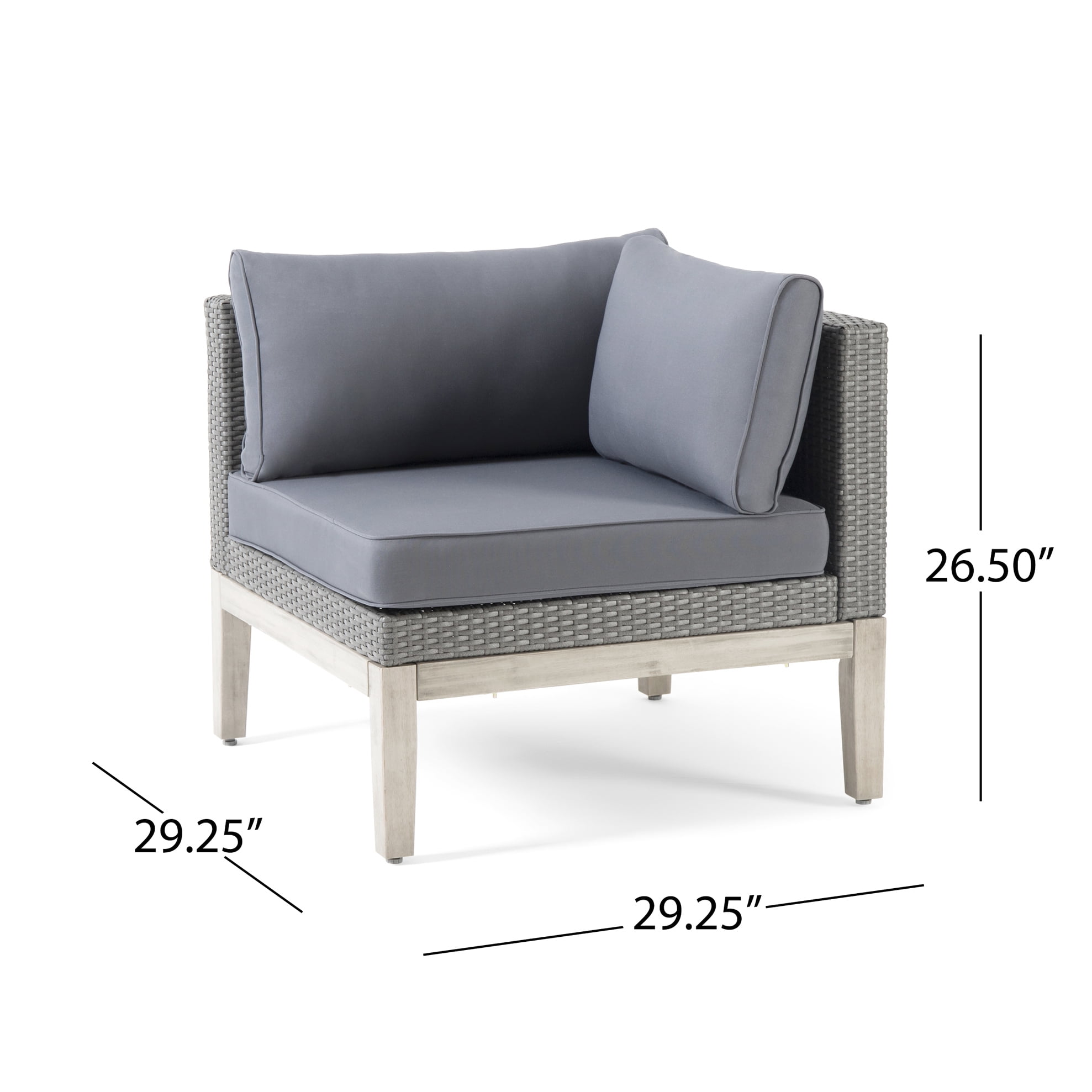 Grey Loft Corner , Made Of Strong Wood And , Water- Cushions ...