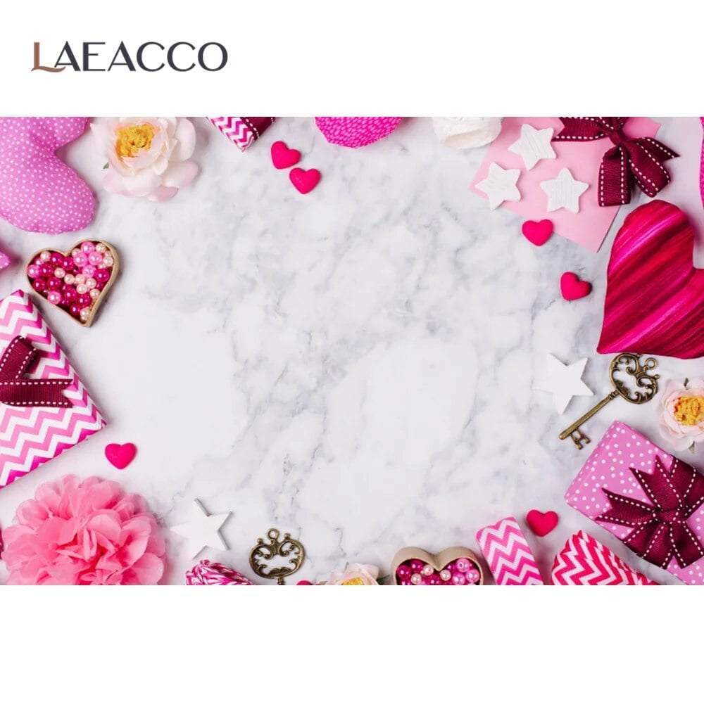 Grey Marble Texture Valentine's Festivals Gift Love Heart Party Child ...