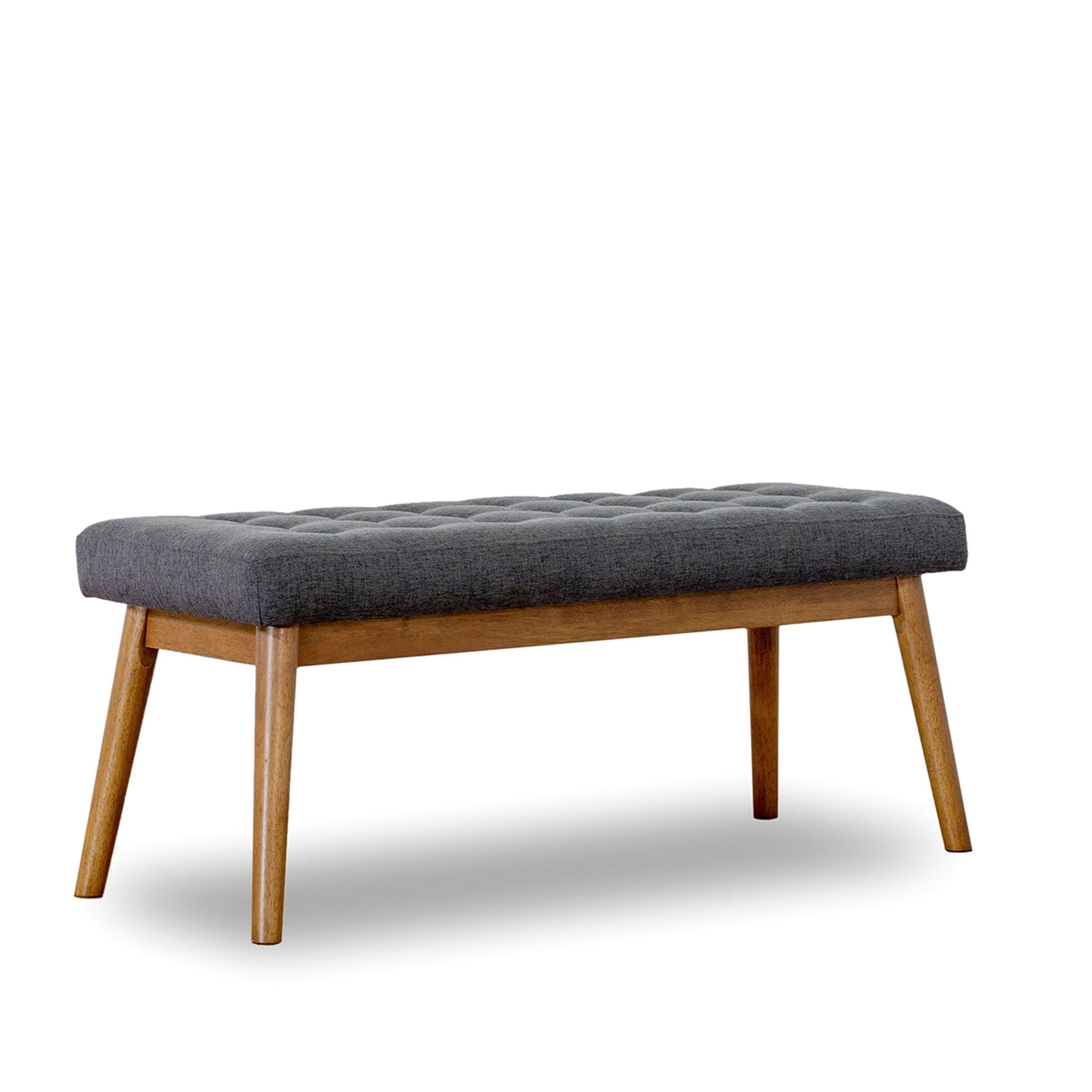 Grey Modern Fabric Bench | Used for Comfortable Sitting in Mid ...