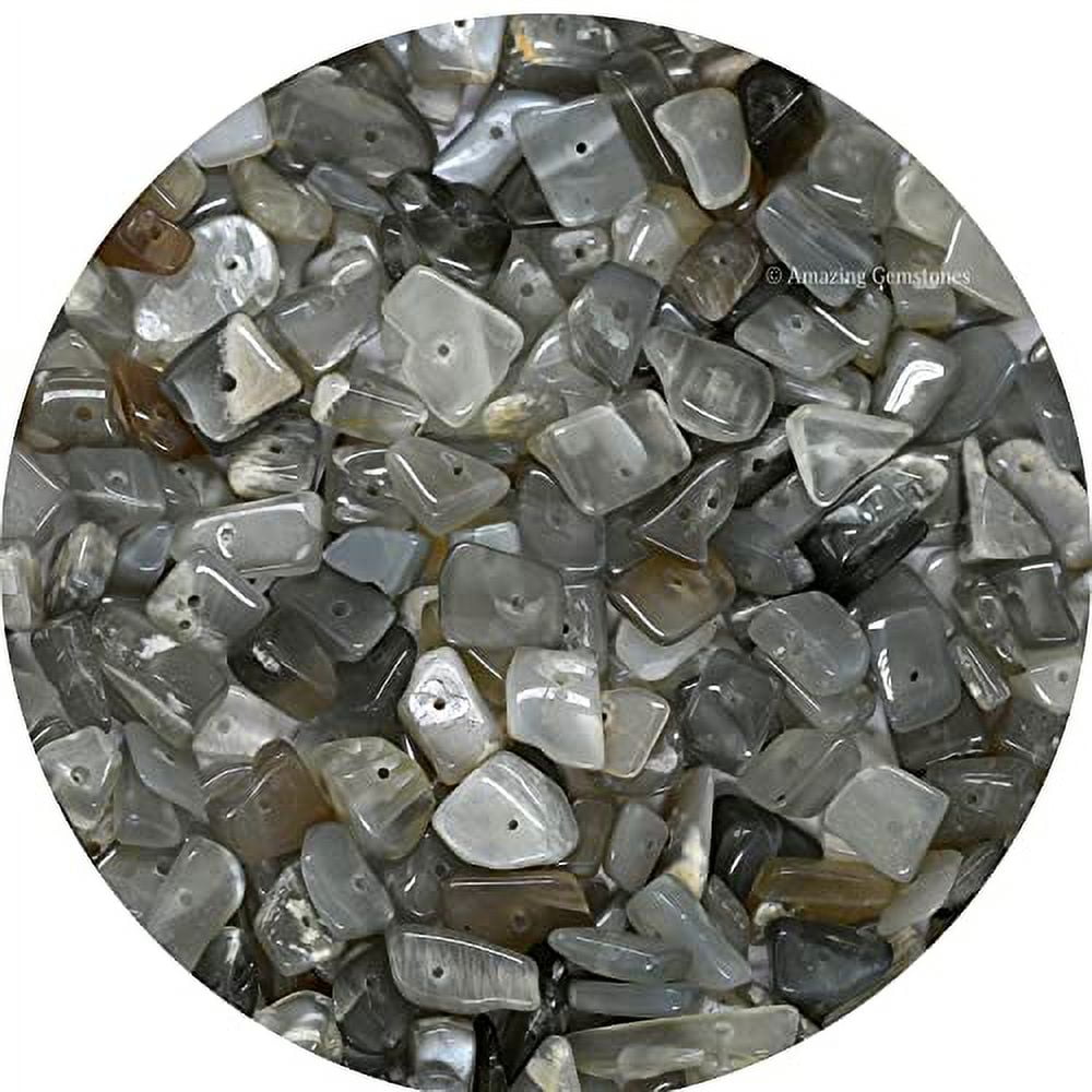 Grey Moonstone Crystal Chips - Healing Crystals Tumbled Chips Gemstone ...