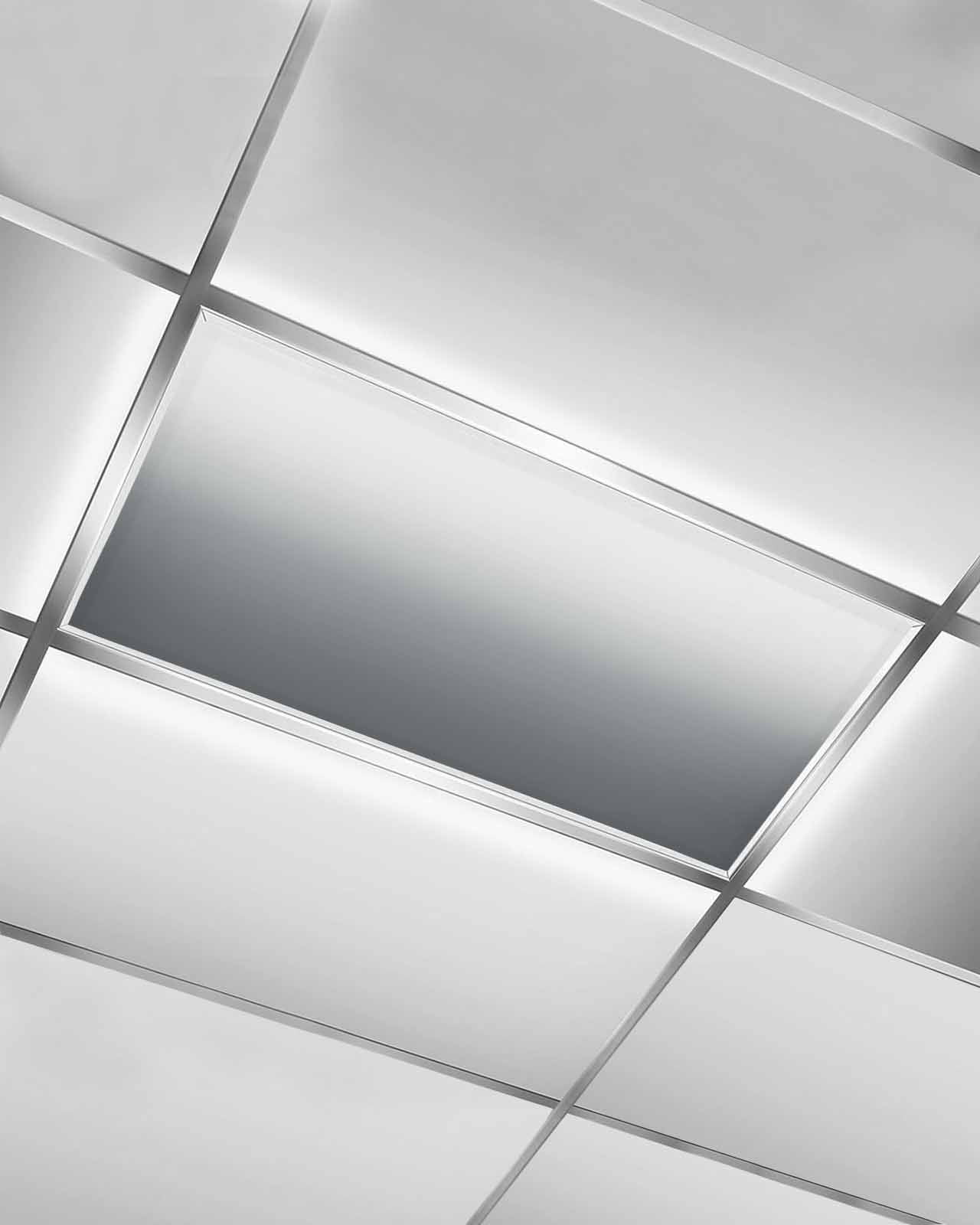 Grey Ombre Fluorescent Light Covers for Ceiling Lights 4x2 feet,1 Pack ...