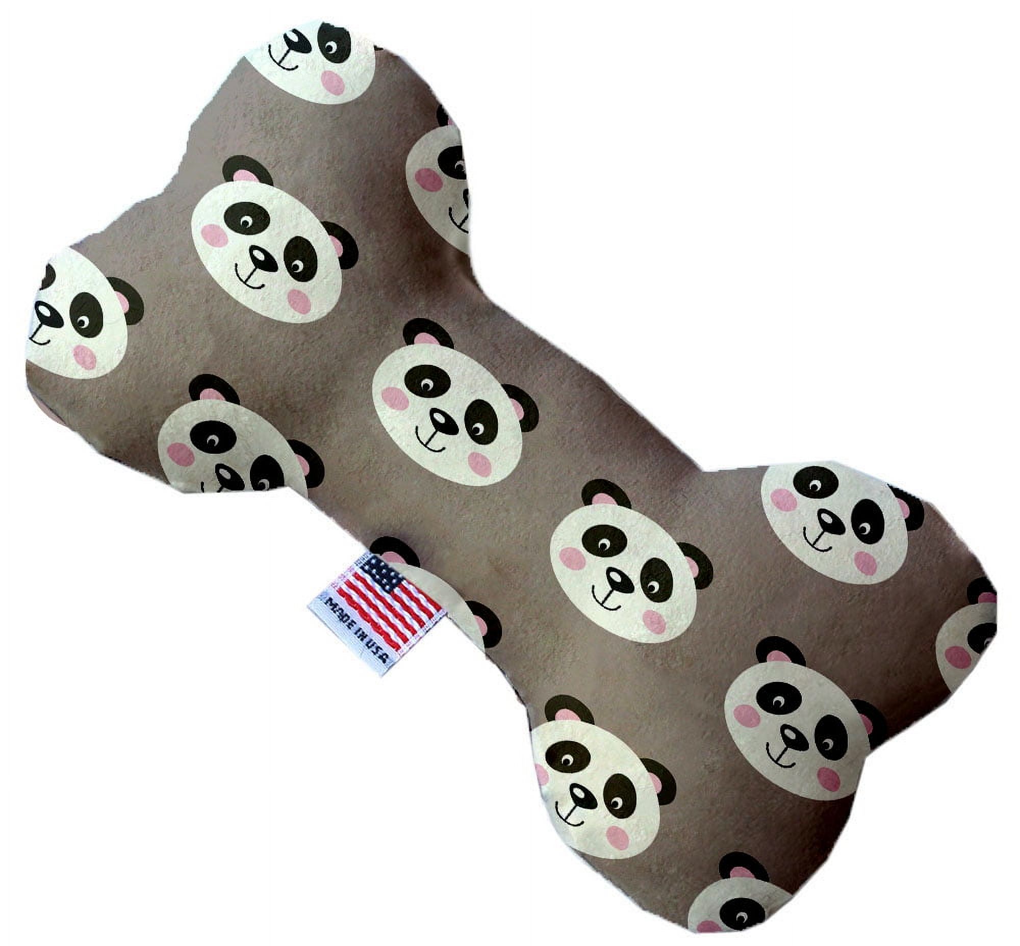 Grey Pandas 8 inch Bone Dog Toy - Walmart.com