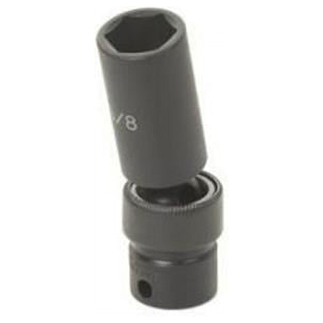 Grey Pneumatic 0.38in. Drive x 15mm Semi Deep Universal Socket ...
