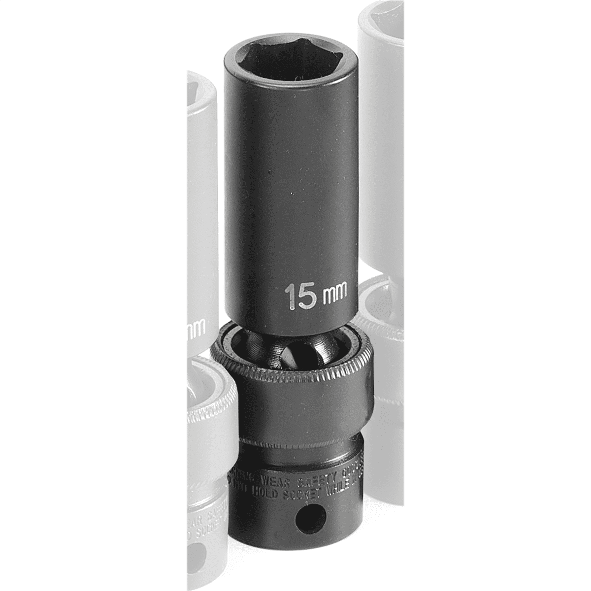 Grey Pneumatic 1015UMD 3/8" Drive x 15mm Deep Universal - Walmart.com