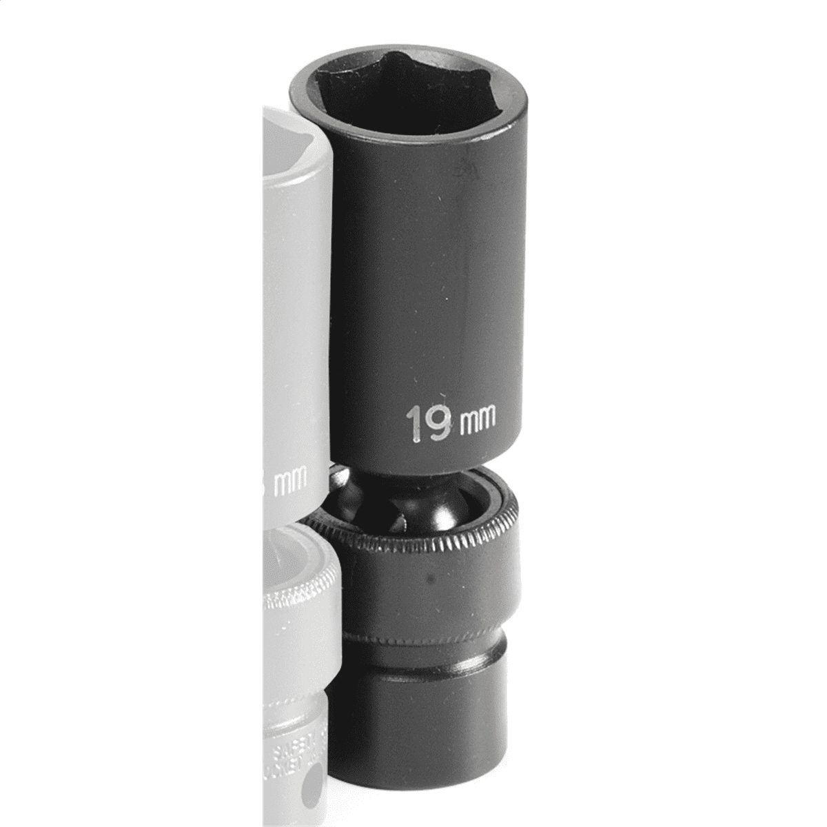 Grey Pneumatic 1019UMD 3/8" Drive Deep Metric Universal Impact Socket ...