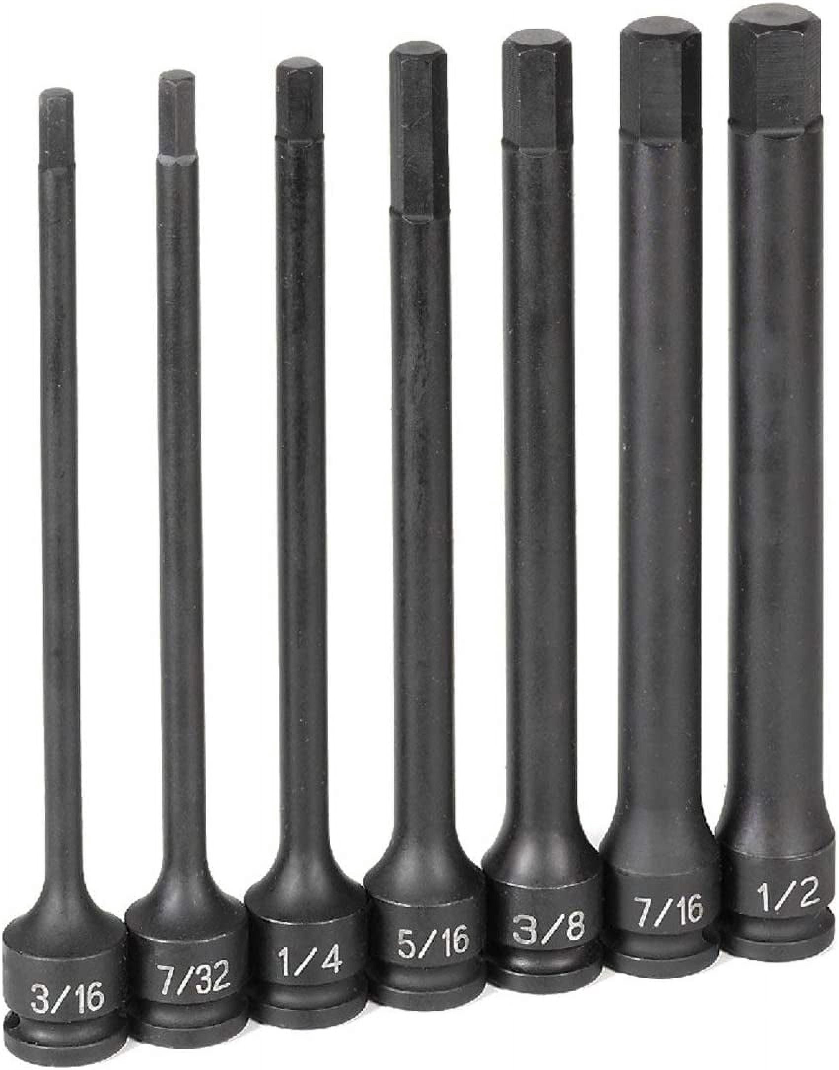 Grey Pneumatic 1267H Hex Driver Socket Set - Walmart.com