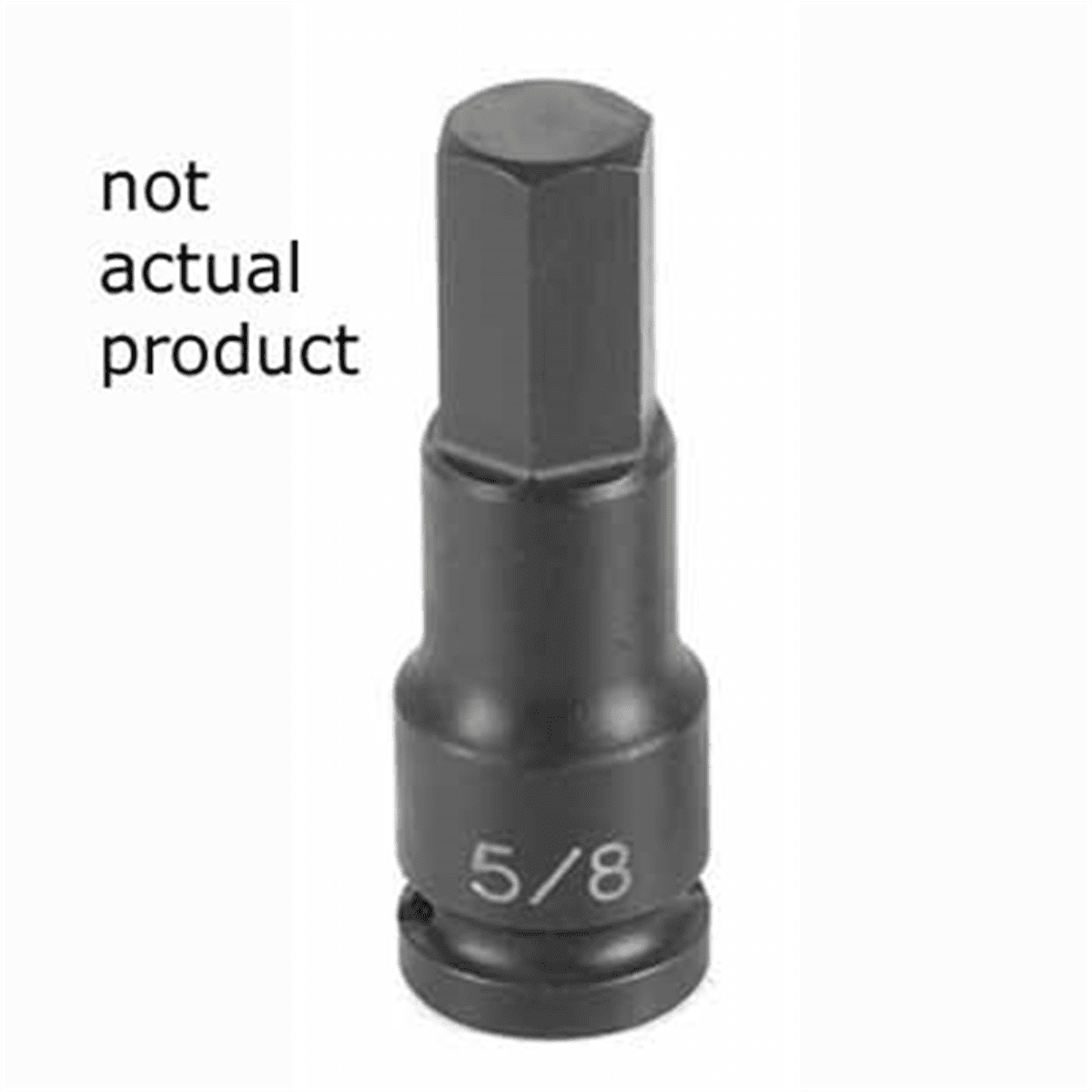 Grey Pneumatic 2916M 1/2" Drive x 16mm Hex Driver - Walmart.com