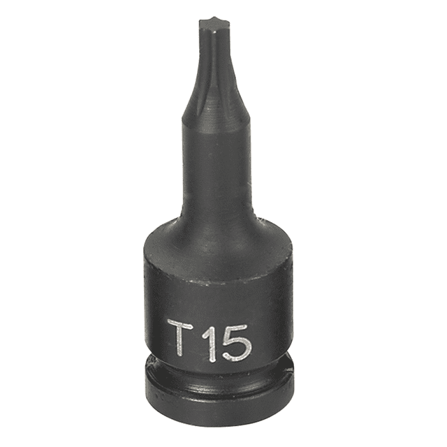 Grey Pneumatic 1/4" Drive x T15 Internal Star Impact Driver - Walmart ...