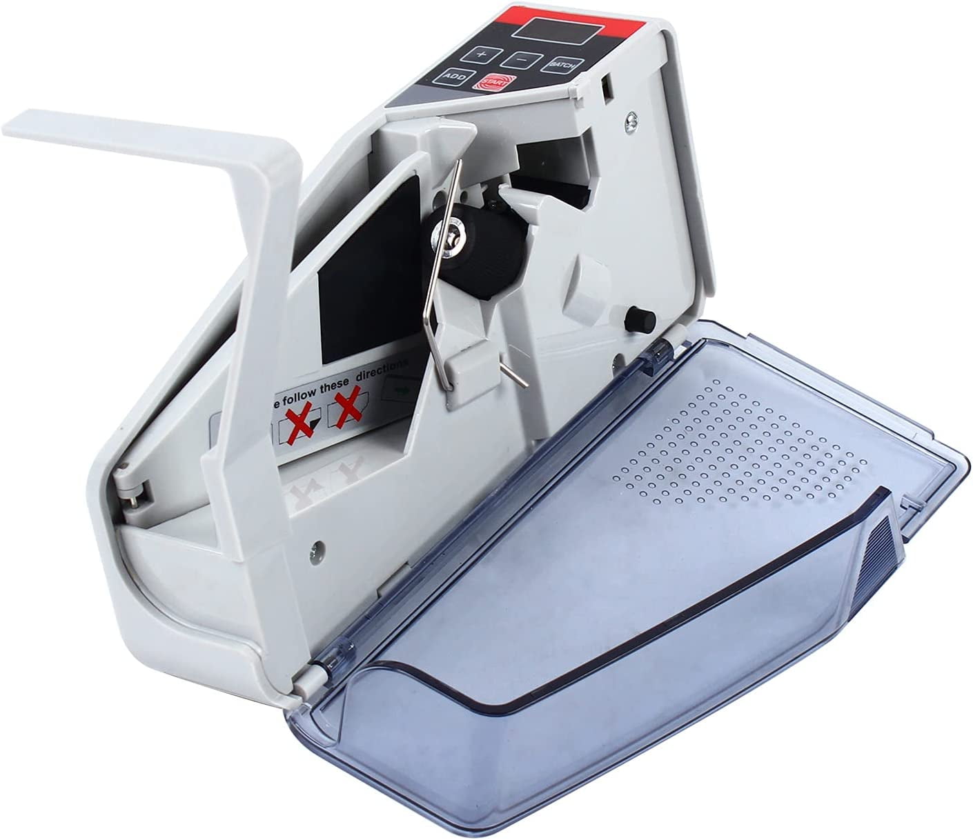 Grey Portable Money Counter Machine, Mini Handy Cash Bill Counting ...