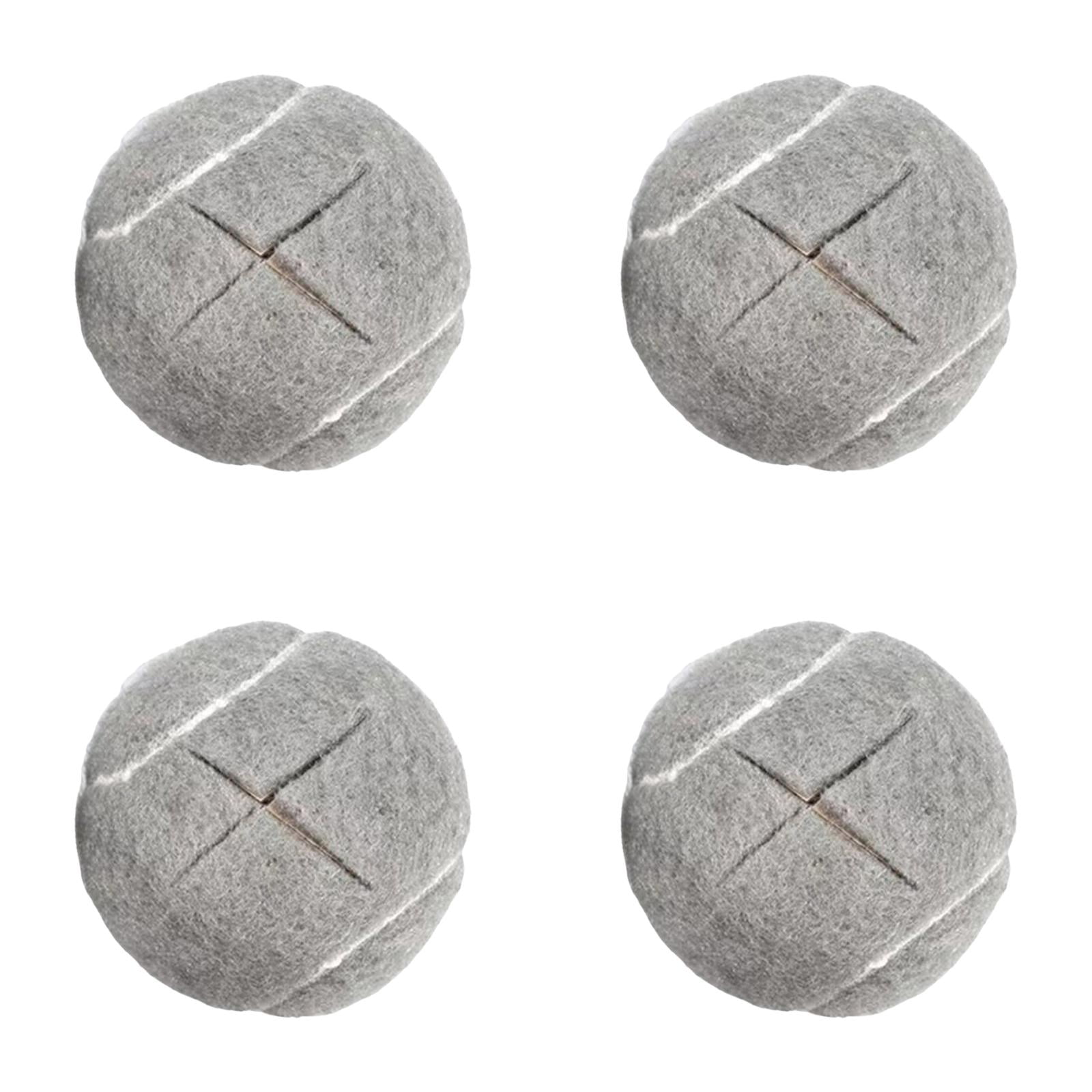 Grey Precut Walker Tennis Balls for Furniture Legs and Floor Protection ...