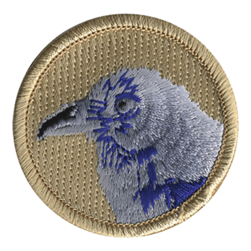 Grey Raven Scout Patrol Patch (Sew-on) - ClassB - Walmart.com