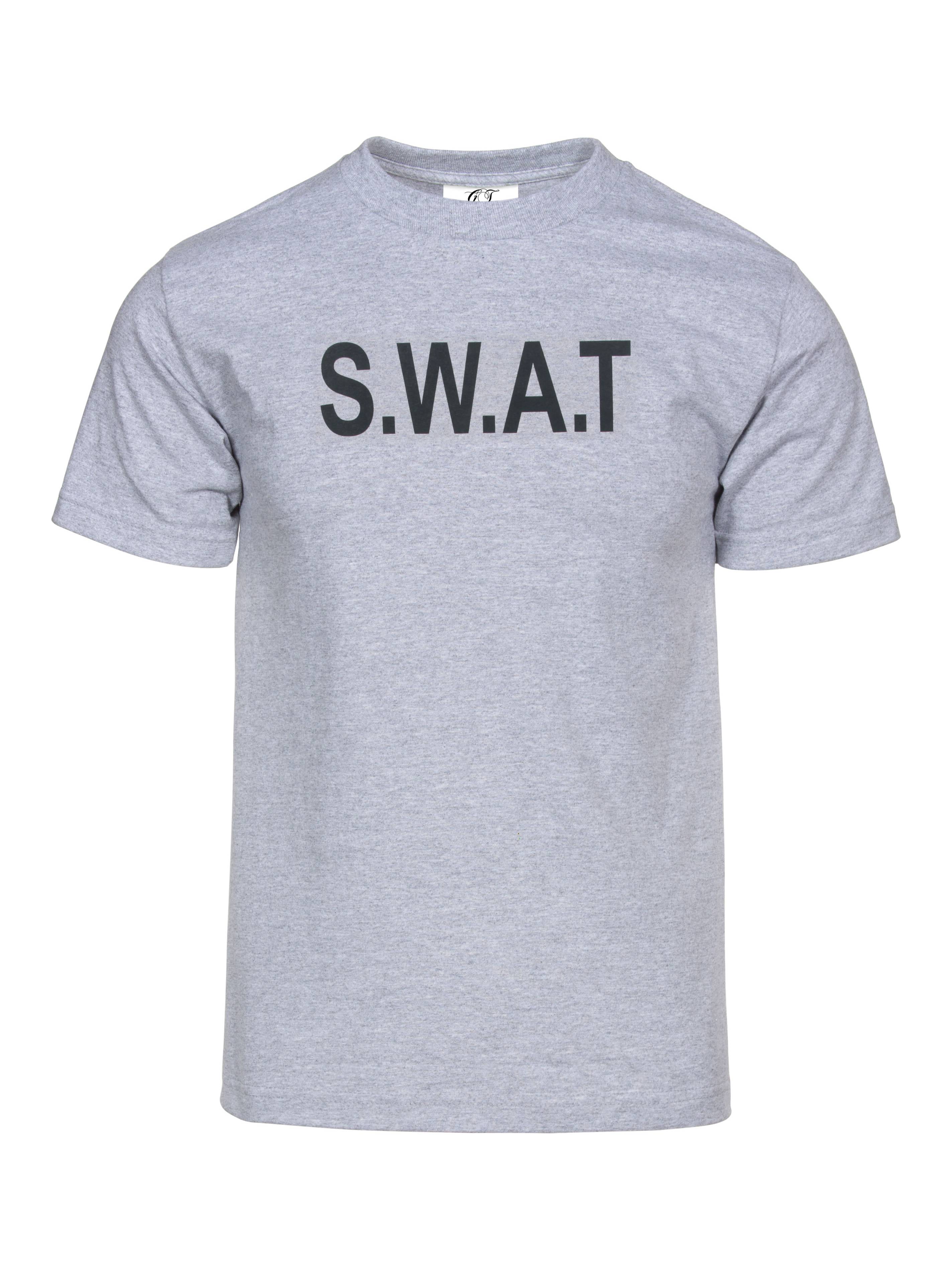 Grey SWAT Law Enforcement T-Shirt, M - Walmart.com
