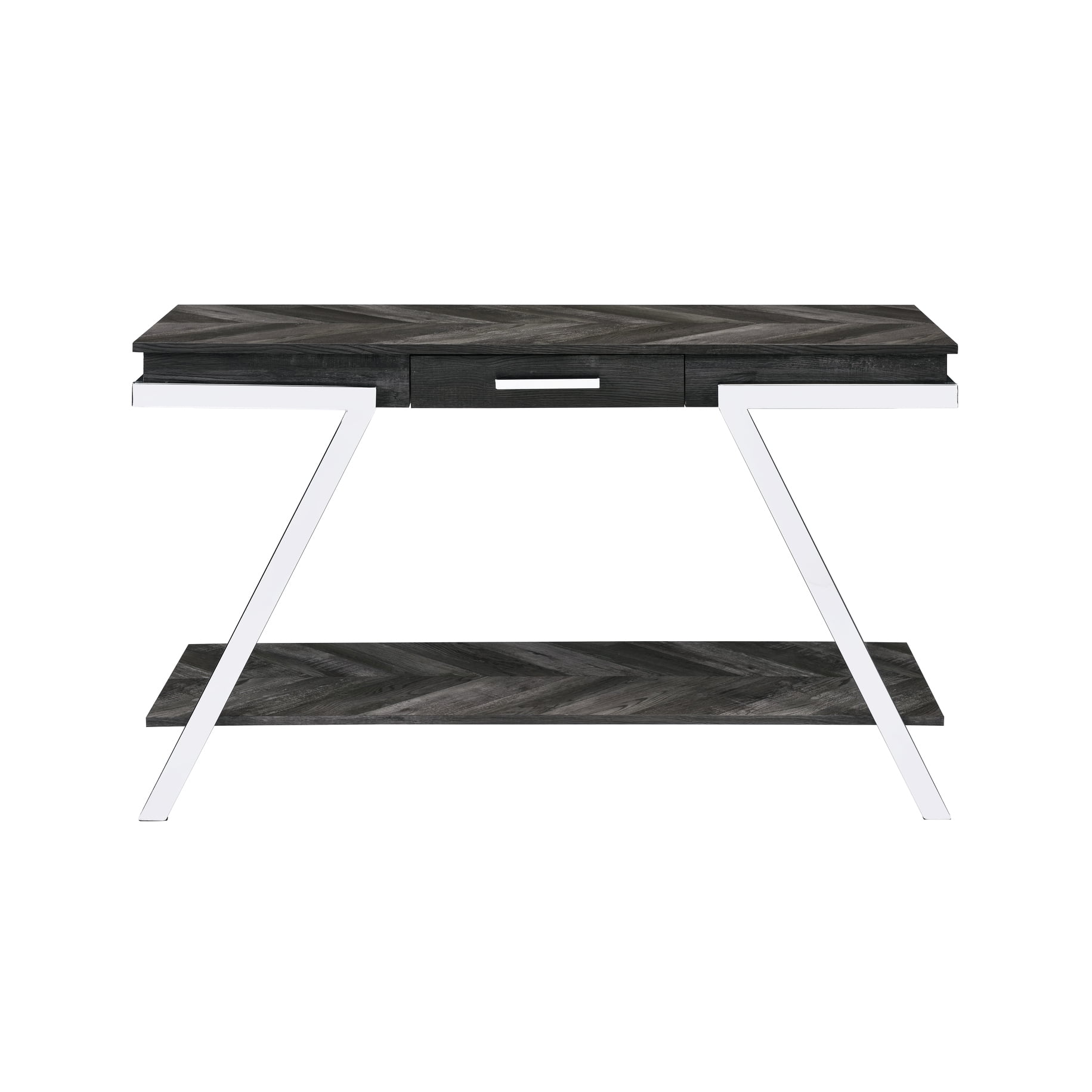 Grey Side Table With Working Drawers - ® Tops Provide Realistic Wood ...