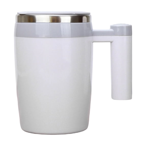 Grey Smart Stirring Mug Automatic Magnetic Stirrer Usb Rechargeable For ...