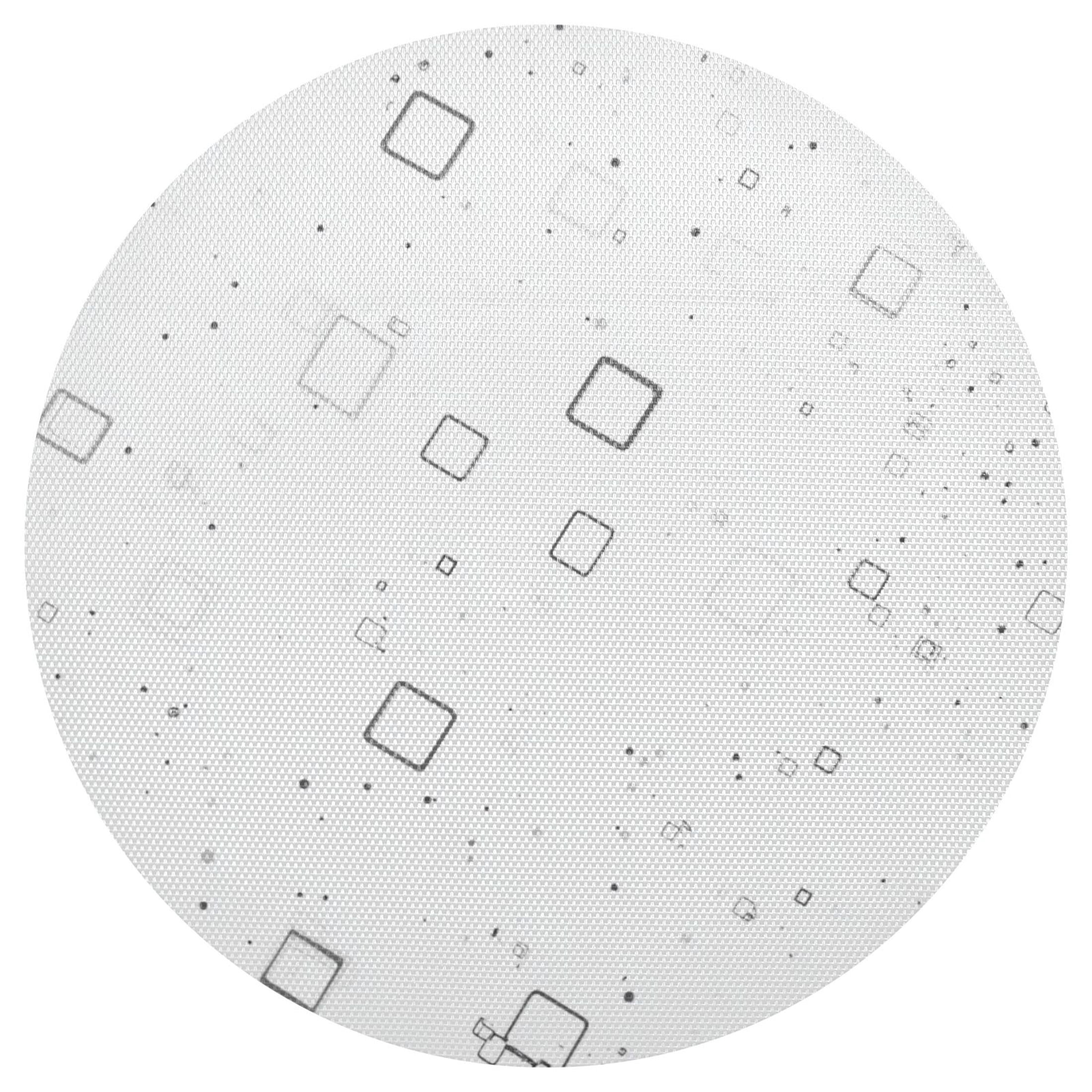 Grey Square Pattern 4-Piece 15.4in Heat-Proof PVC Plate Mats, Easy Cut ...