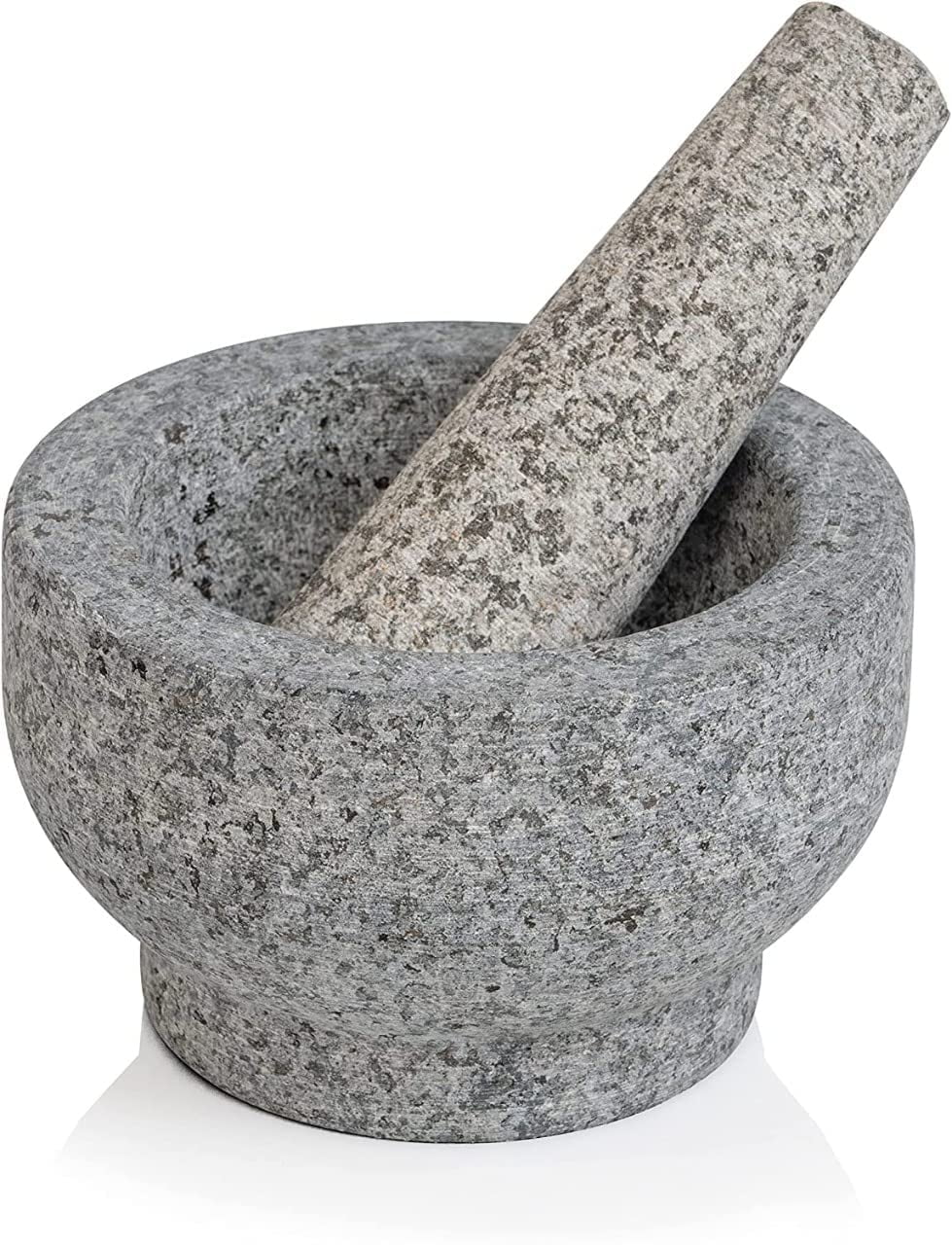 Grey Stone Mortar & Pestle Set Bowl Unpolished, Big Size | Okhli Masher ...