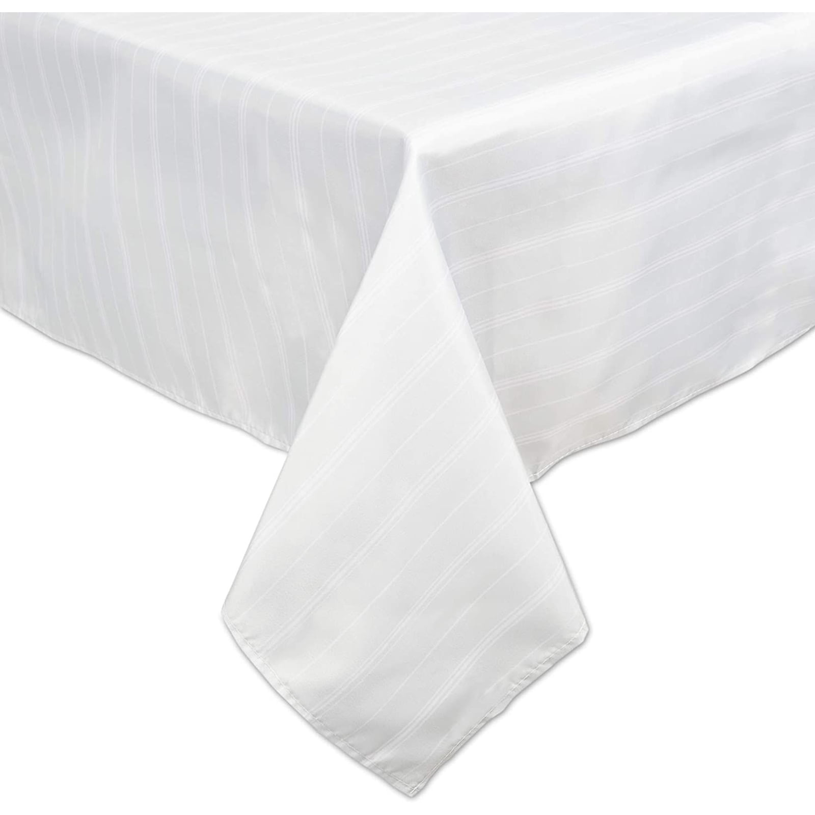Grey Striped Tablecloth, Polyester Table Cover (54 x 108 in) - Walmart.com
