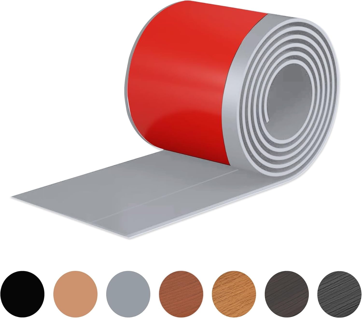 Grey Wall Molding Trim 3 Inch x 10 Feet, Wall Base Baseboard Molding ...