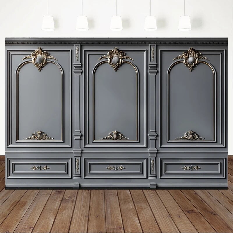 Grey Wall Photography Backdrop Marble Art Texture Background Cloth ...