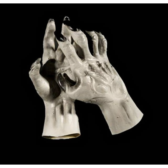 Grey Werewolf Hands Adult Halloween Accessory - Walmart.com