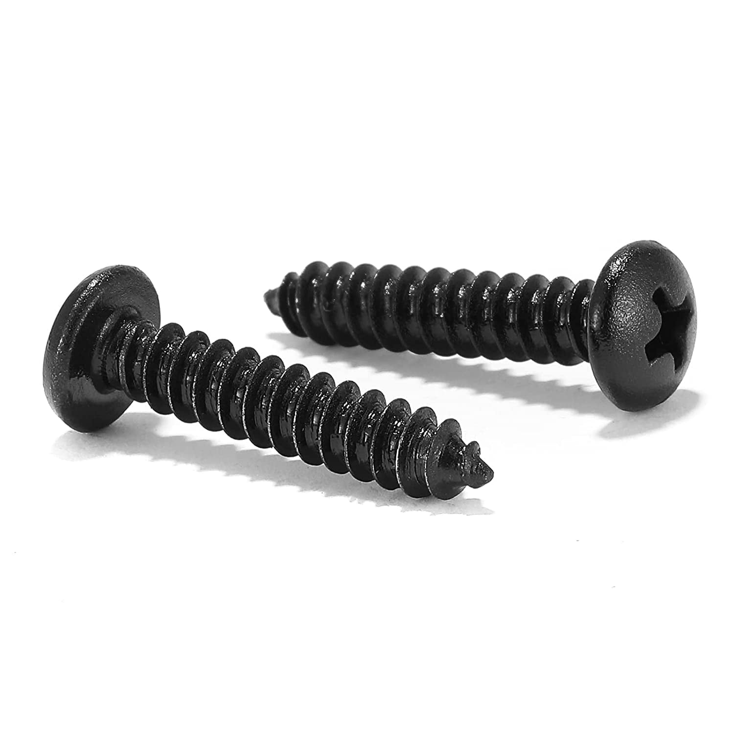 #10 x 1" Wood Screw 100Pcs 18-8 (304) Stainless Steel Pan Head Fast ...