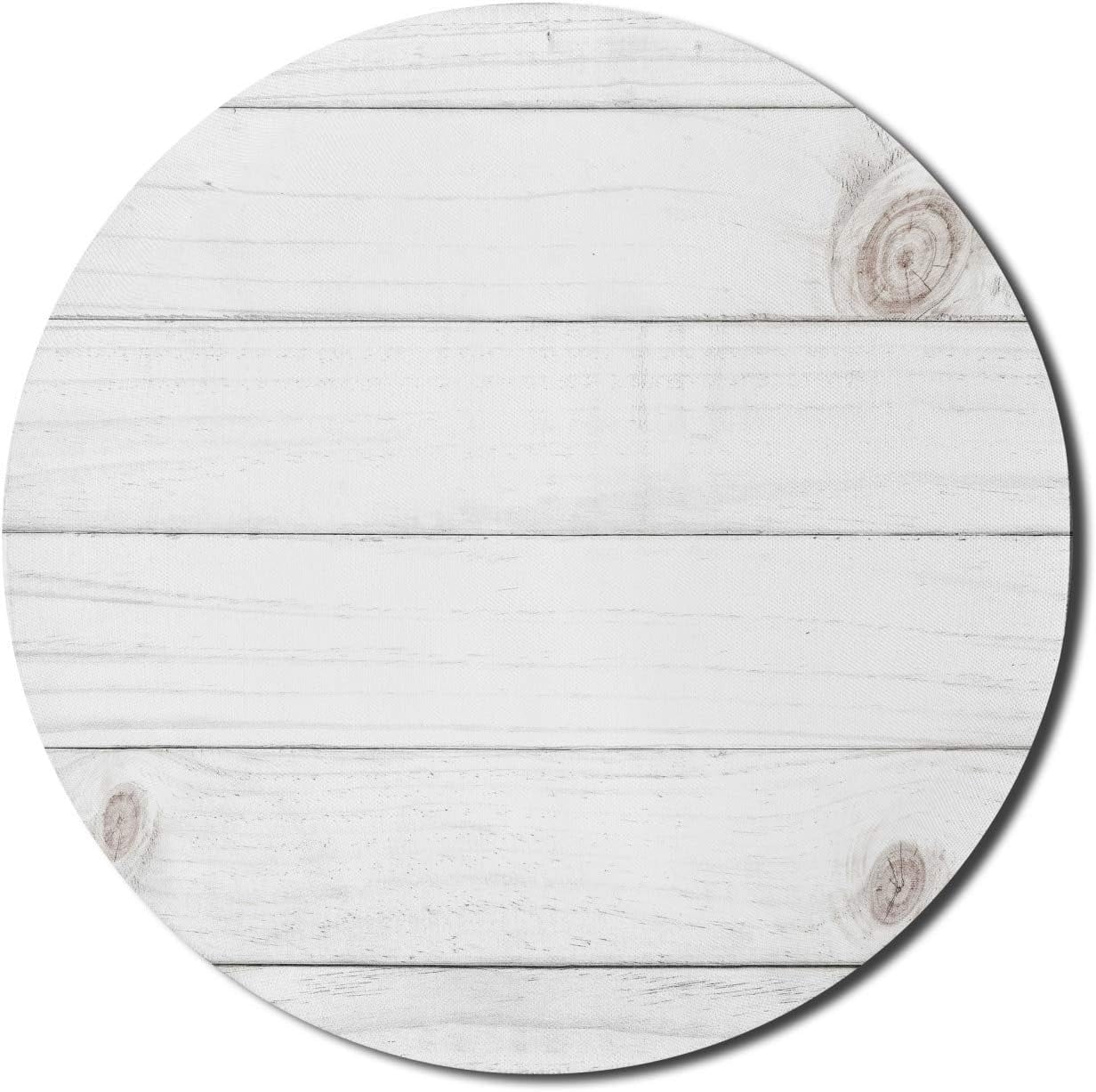 Grey and White Mouse Pad for Computers, Wooden Planks Horizontal Lines ...