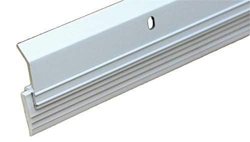 Grey/White/ or Gold Colors Heavy Duty Door Sweep with Vinyl Sweep (3 FT ...