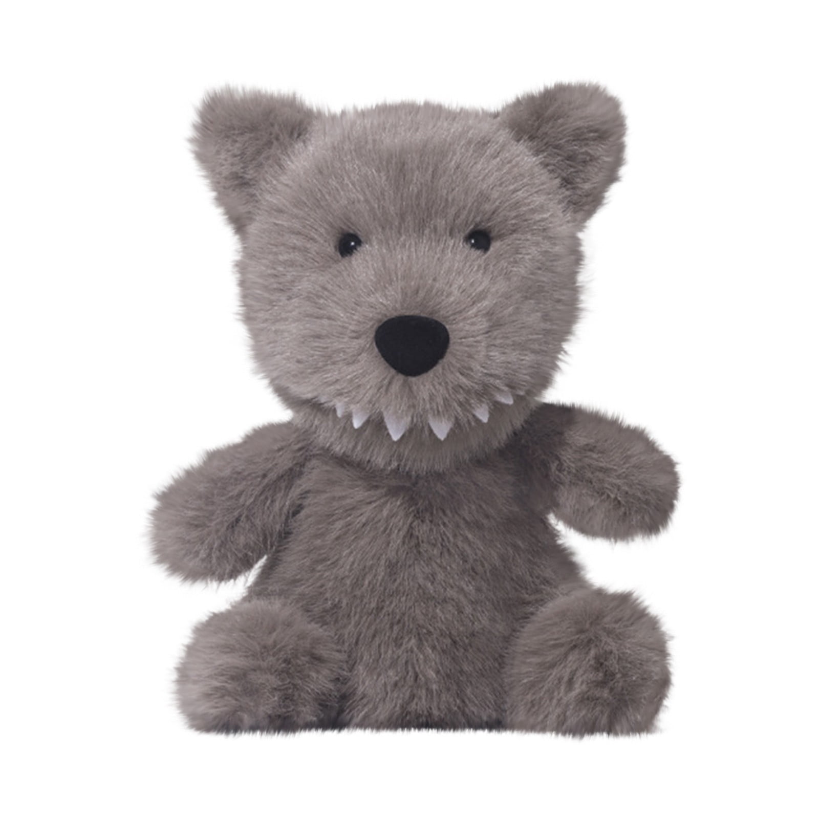 𝐉𝐞𝐥𝐥𝐲𝐜𝐚𝐭 Grey Wolf Plush Stuffed Animals, 9.9 INCH Lovely Wolf Plush ...