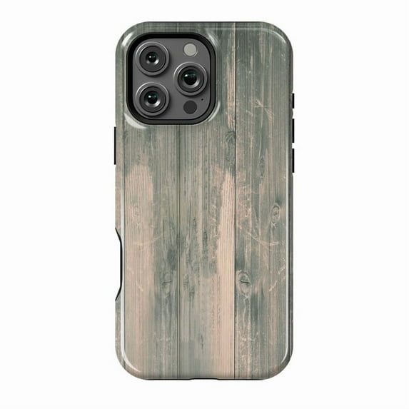 Grey Wood Grain Texture Minimalist Artwork iPhone Case 17 16 15 14 13 ...