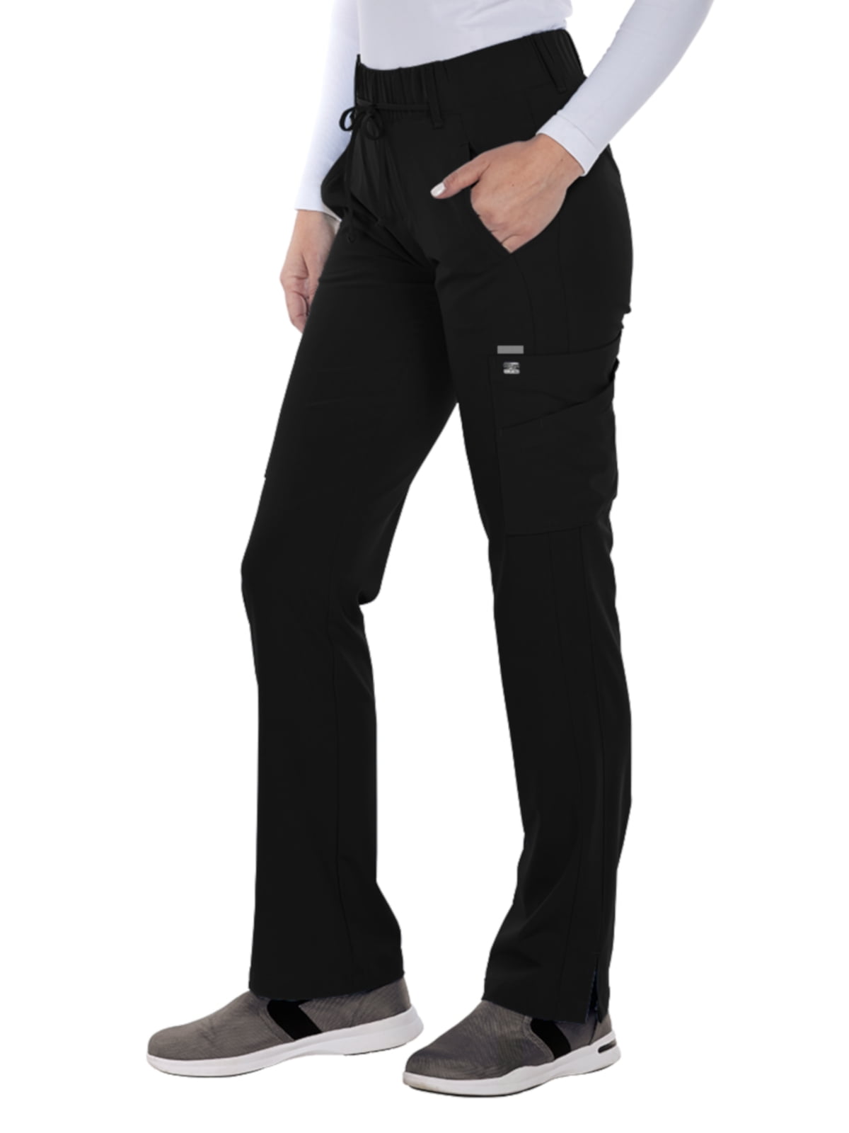 Grey's Anatomy Signature 2218 Women's Olivia Cargo Scrub Pant Black XXS ...