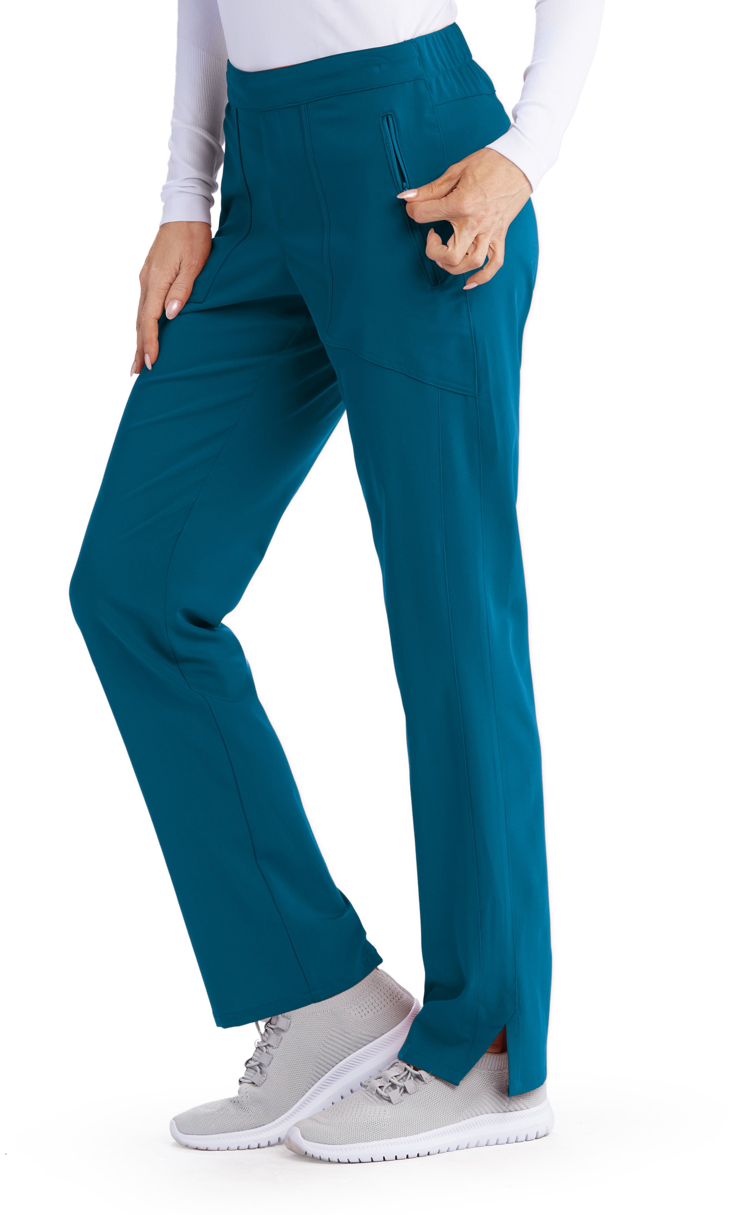 Grey's Anatomy Signature Womens GNP502 Scrub Pant-Bahama-M Petite ...