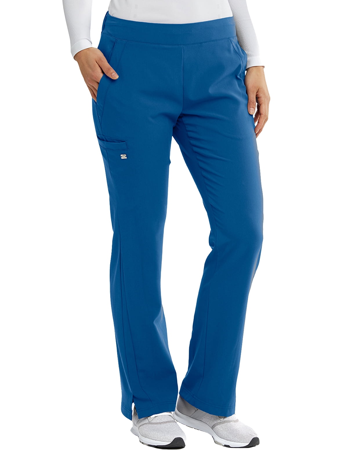 Grey's Anatomy Signature Womens GNP508 Flat Front Pant Royal-M P ...