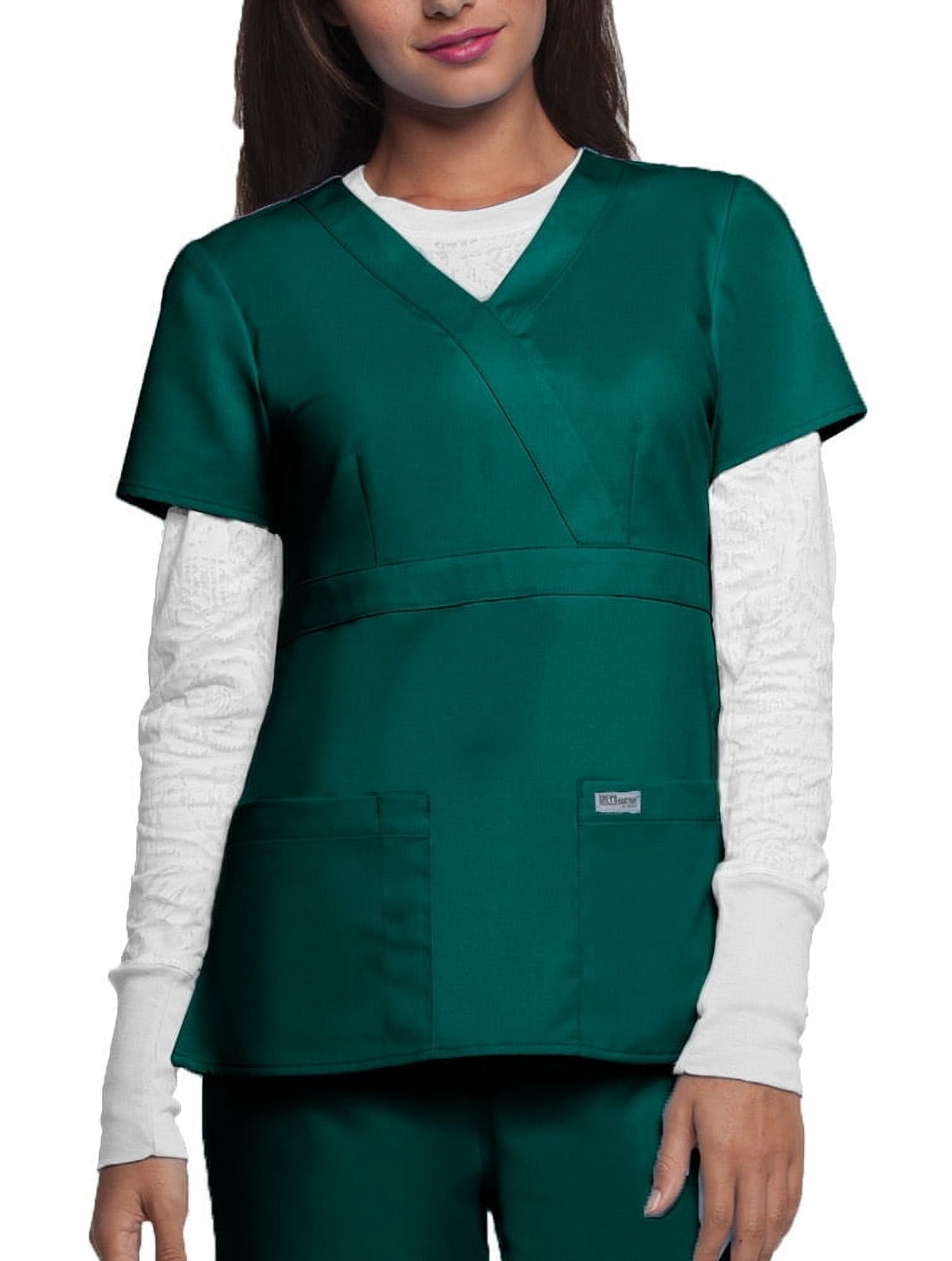 Grey's Anatomy Classic Riley Top -3 Pocket V-Neck Scrub Top - Walmart.com