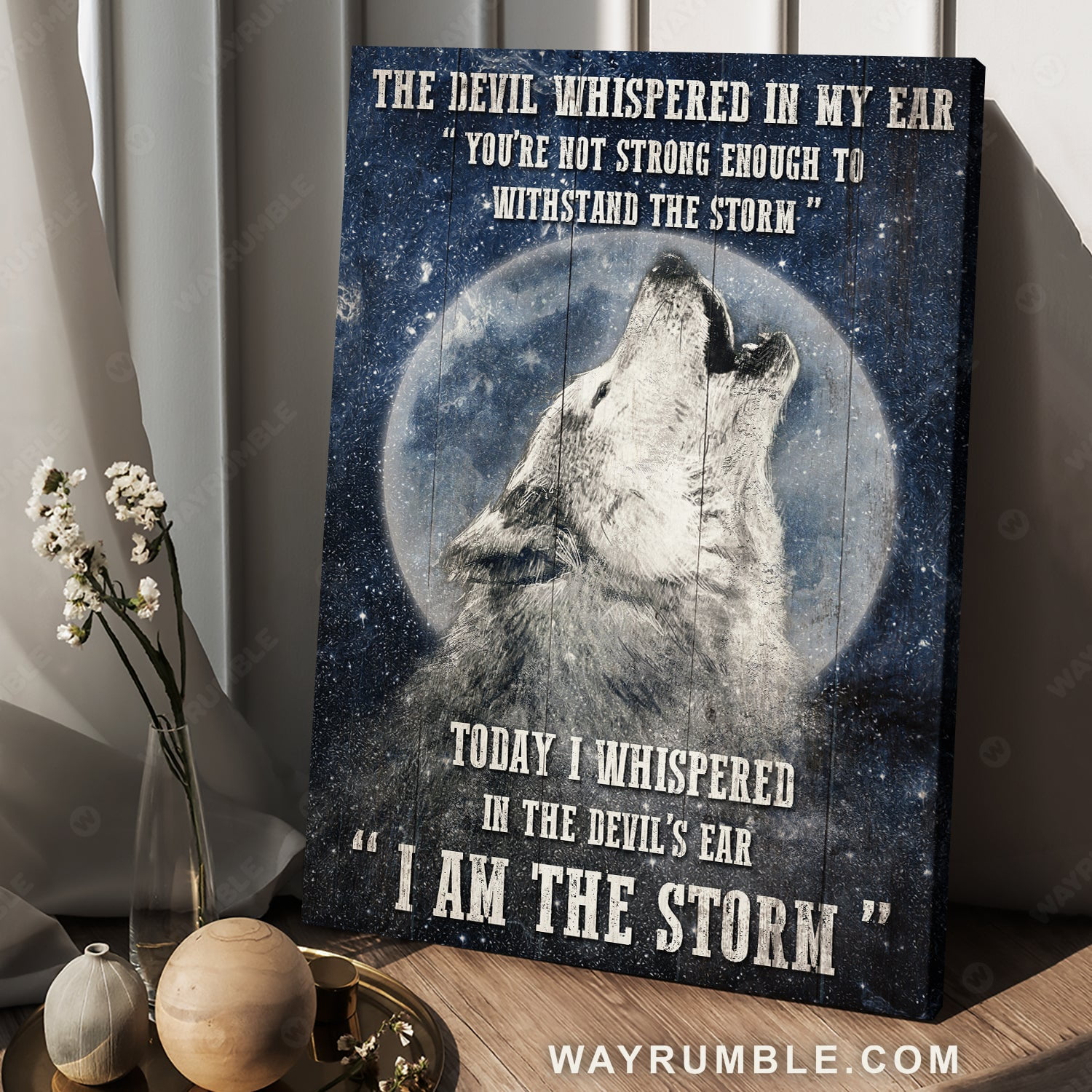 Grey wolf, Beautiful night, Full moon painting, The devil whispered in ...