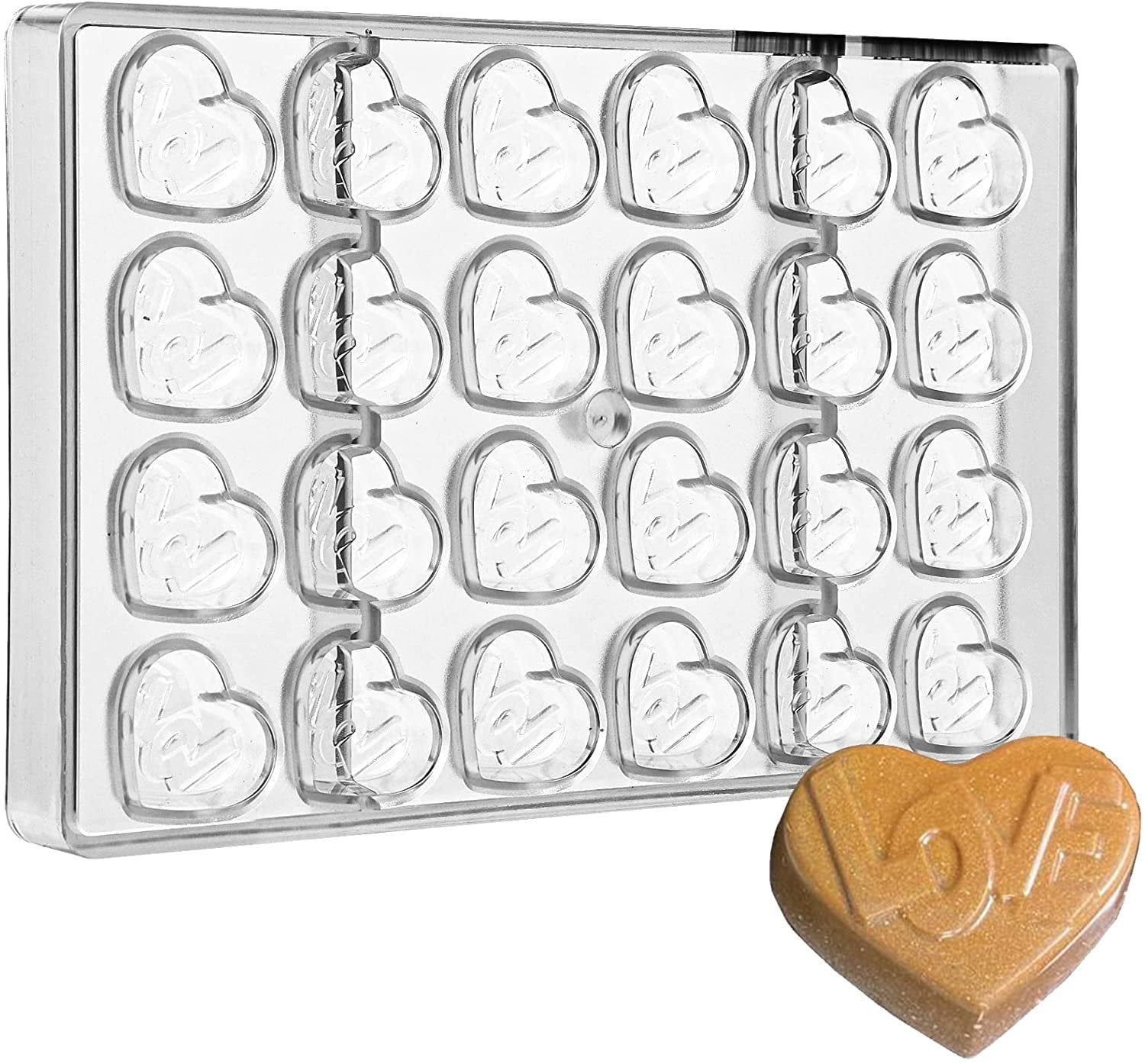 Greyas CM 3841 Louis Amado Clear Polycarbonate Chocolate Mold Candy ...