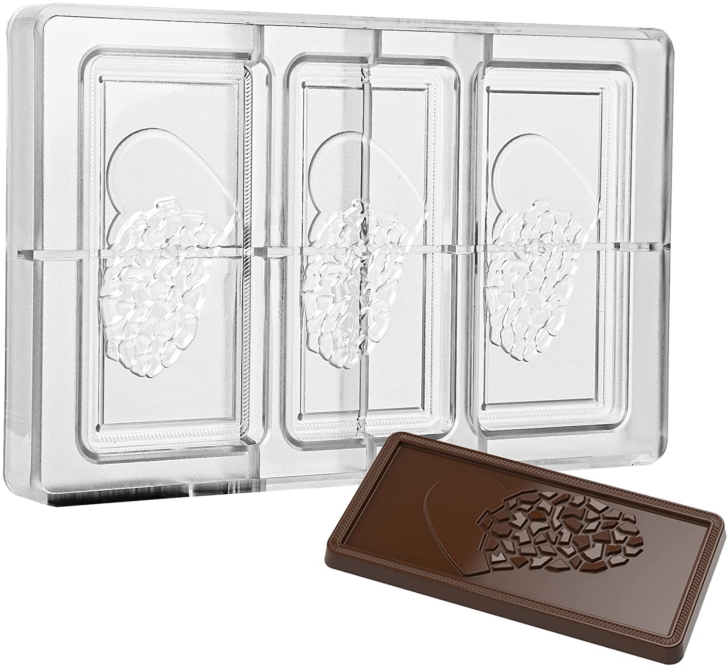 Greyas CM 3849 Louis Amado Clear Polycarbonate Chocolate Mold Candy ...