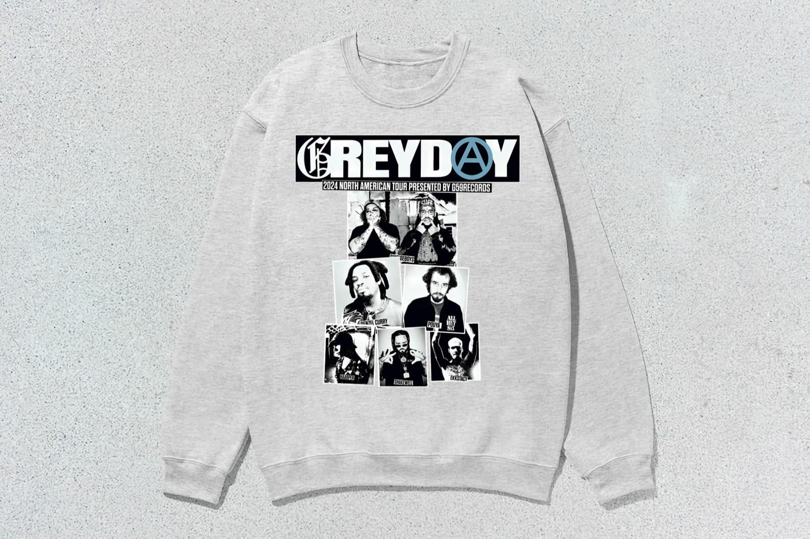Greyday Merch, Greyday Hoodie, Greyday 2024 Tour Shirt, Greyday Tour ... Greyday Merch, Greyday Hoodie, Greyday 2024 Tour Shirt, Greyday Tour ...