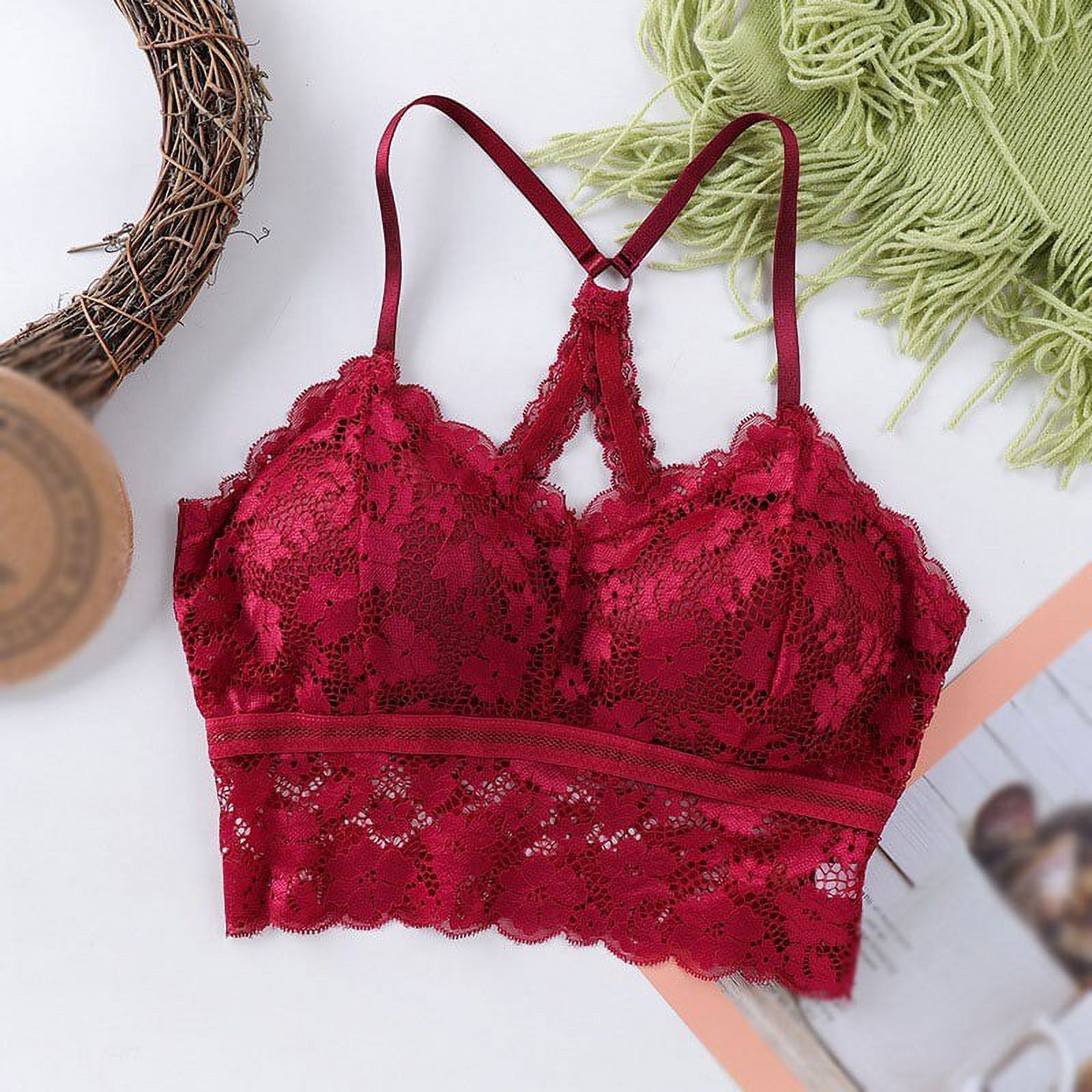 Greyghost ZL-Underwear Of Women Lace Sexy Tube Top Y-line Straps ...