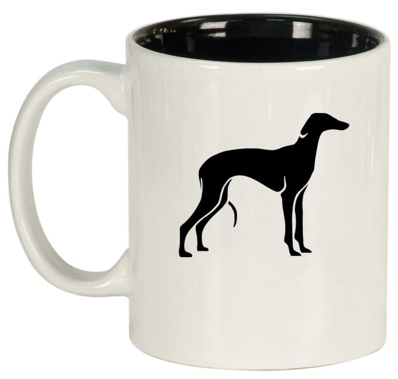 Greyhound Ceramic Coffee Mug Tea Cup Gift for Her, Him, Women, Men ...