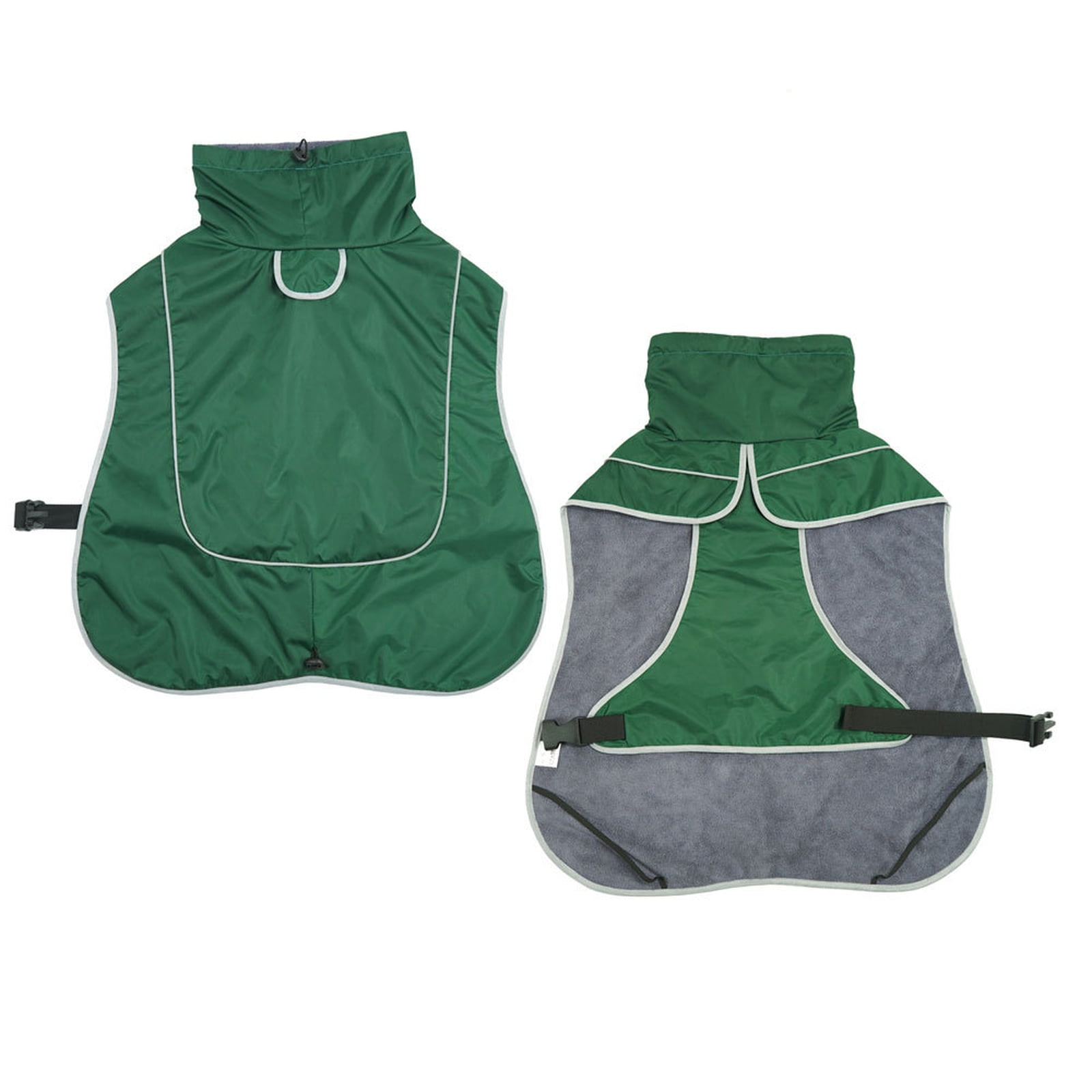 Greyhound Lurcher Raincoat, Whippet Rain Gear with Reflective Bar, Rain ...
