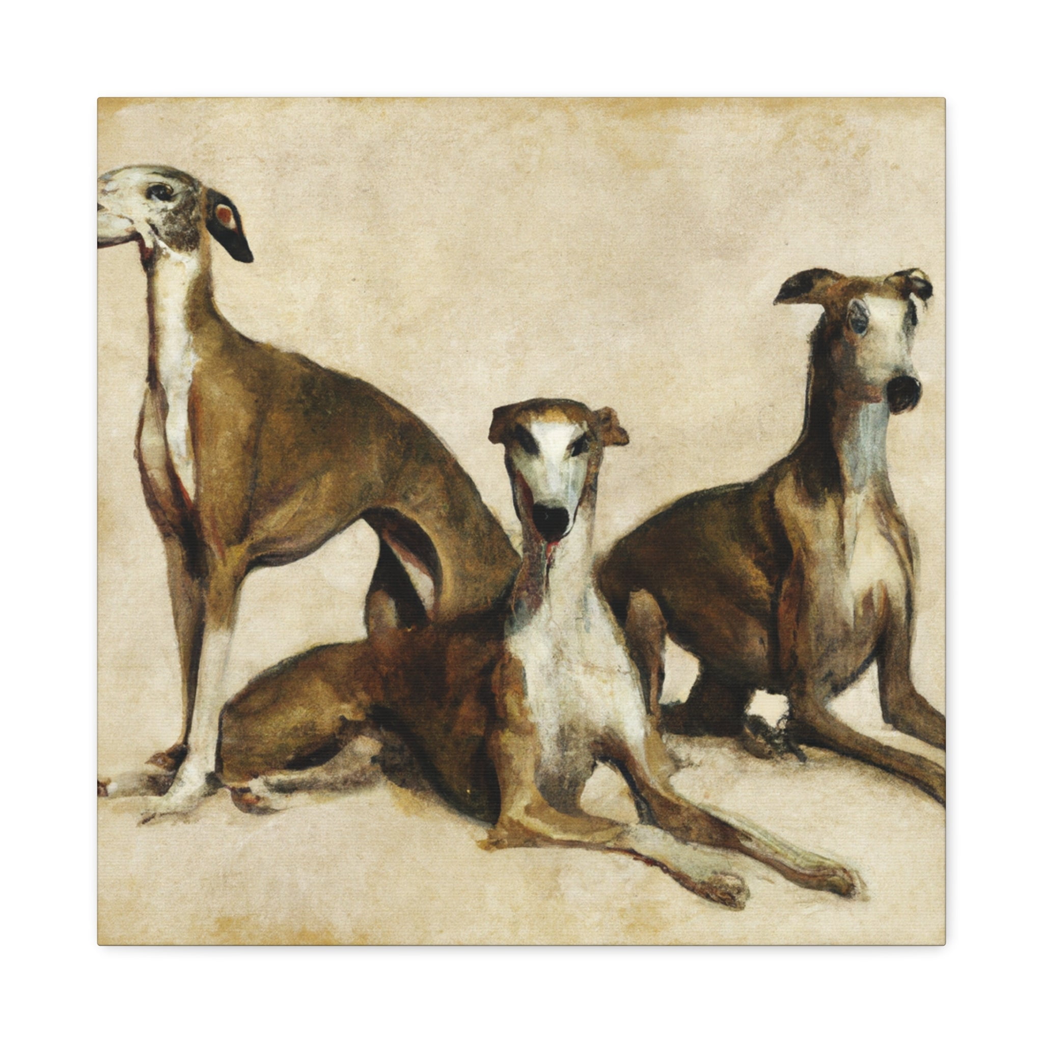 Greyhound Stately Pride - Canvas - Walmart.com