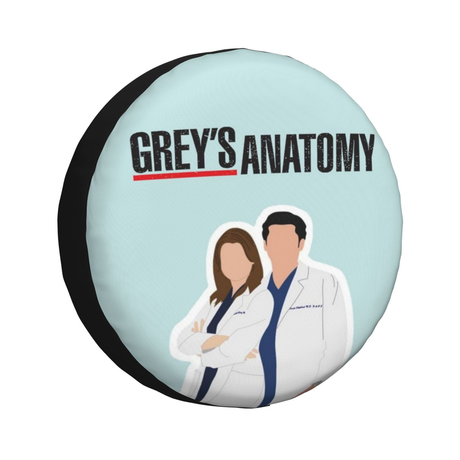 Greys Anatomy Spare Tire Cover for RV SUV Truck Travel Cartoon Trailer ...