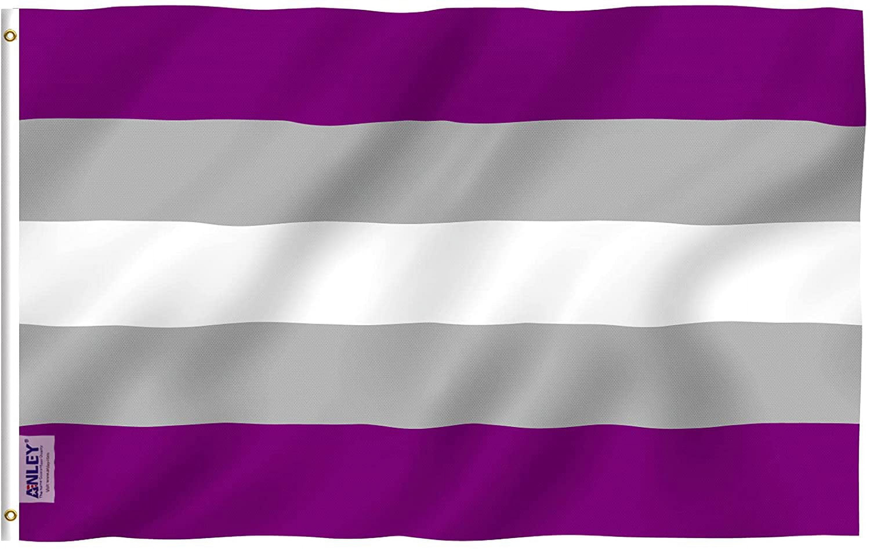 Greysexual Pride Flag - Vivid Color and Fade proof - Graysexual Grey ...