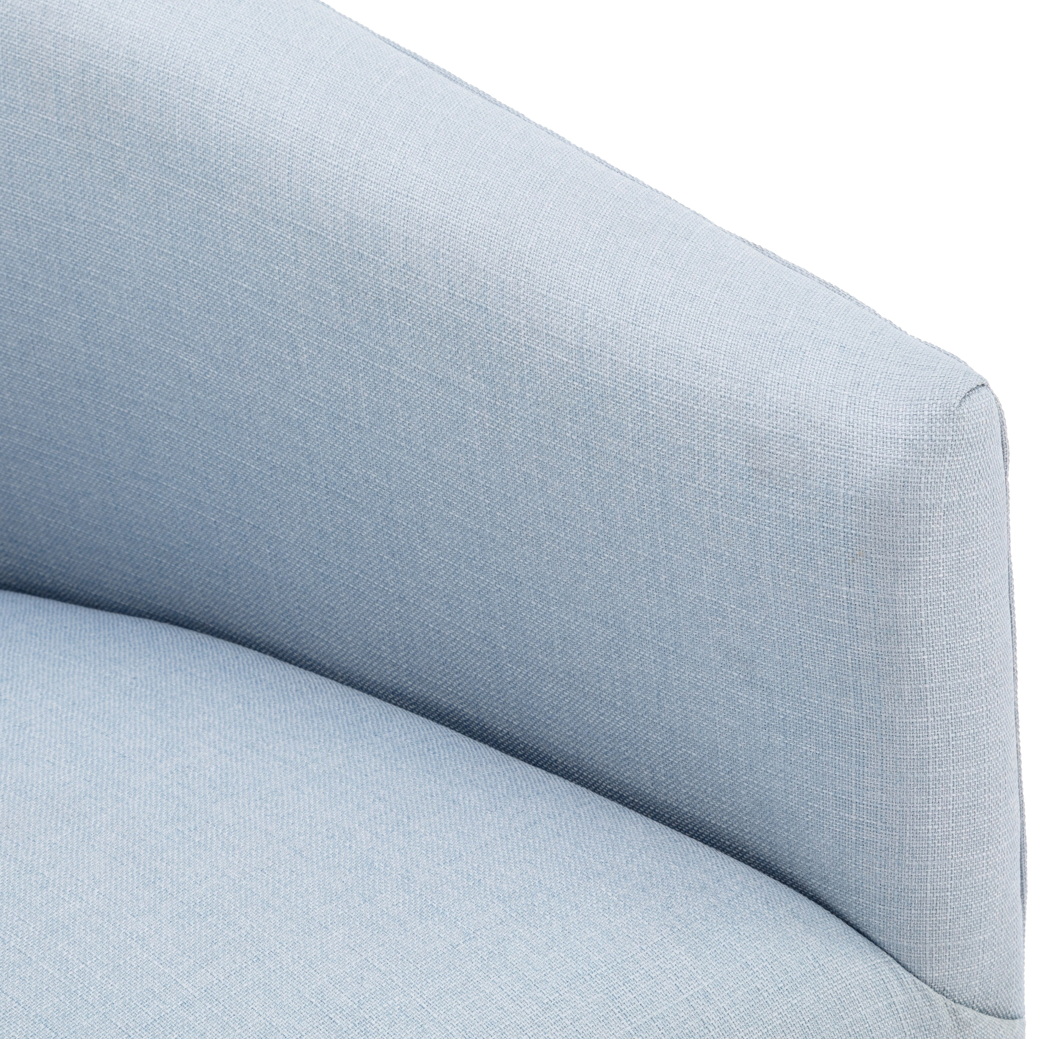 Greyson Living Elayne Modern Decorative Swivel Accent Chair in Sky Blue ...