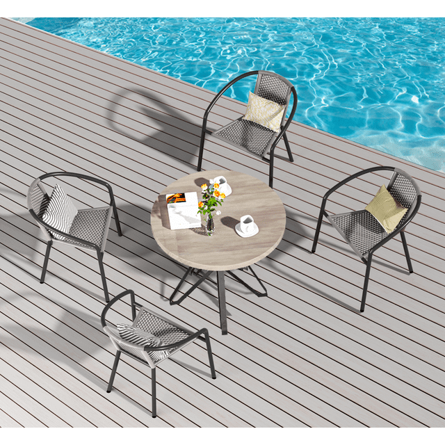 Grezjxc Modern Rattan Outdoor,Indoor Bedroom Restaurant Dining Chairs ...