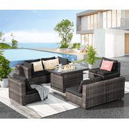 Better Homes & Gardens Tarren 5-Piece Outdoor Dining Set, Black ...