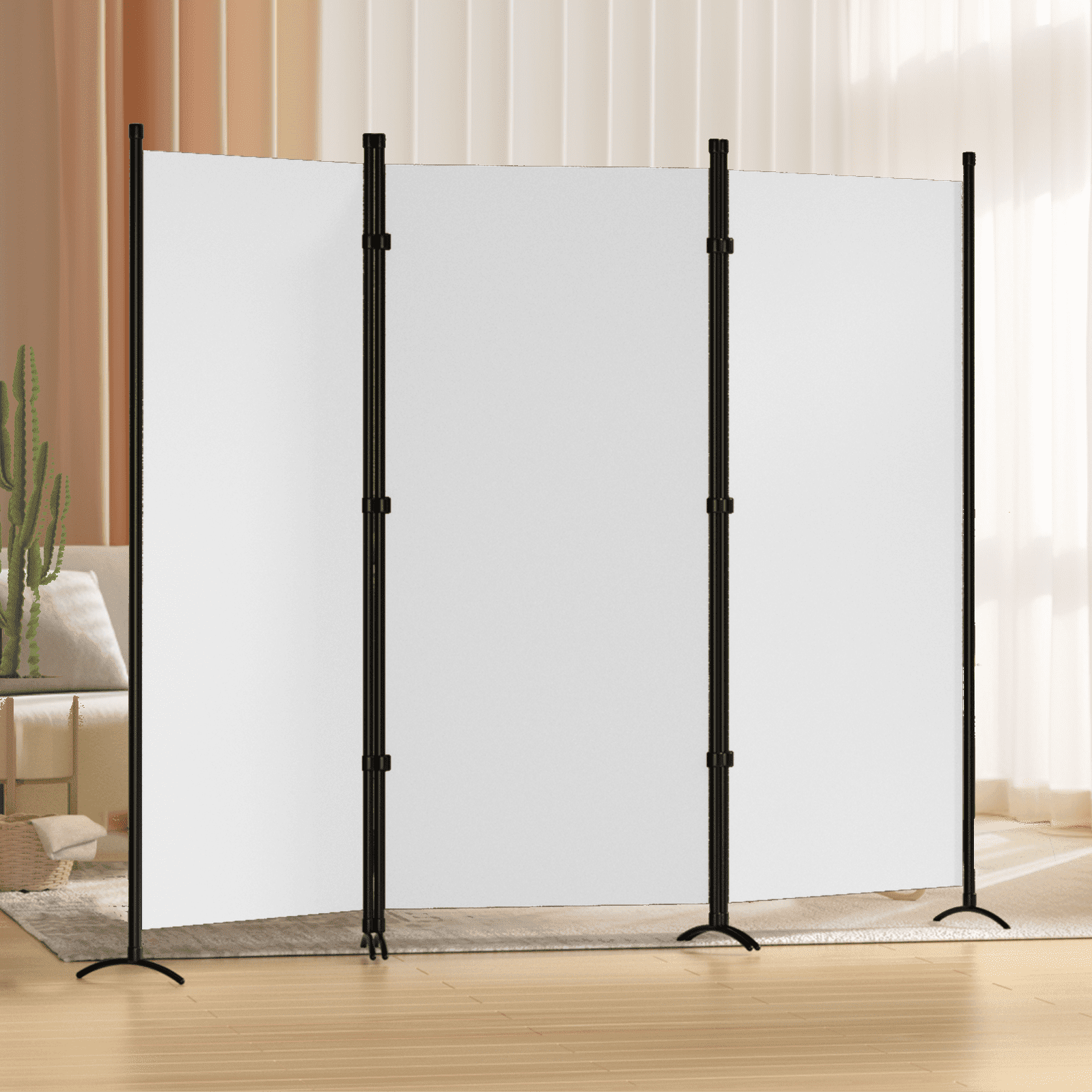 Grezone Large Folding Panel Portable Stand Room dividers Privacy Screen ...