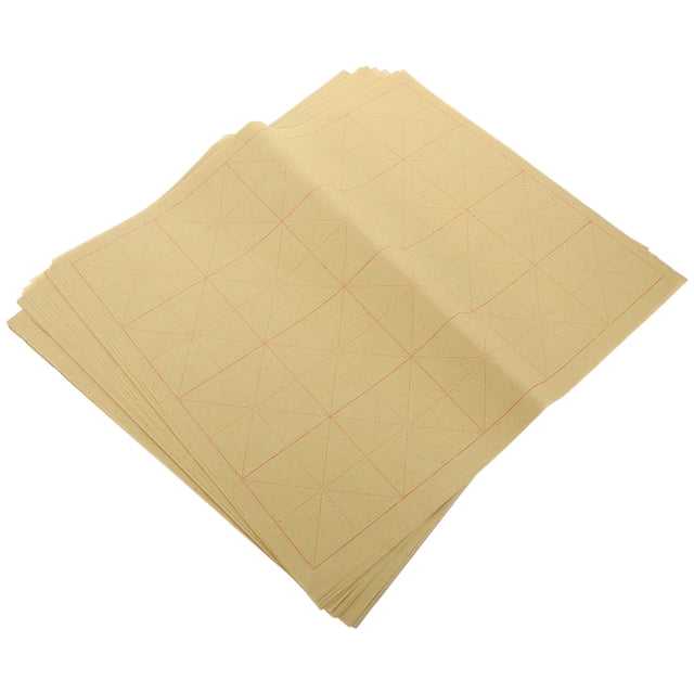 ifundom Professional Rice Paper Writing Xuan Paper Rectangular Grid 140 ...