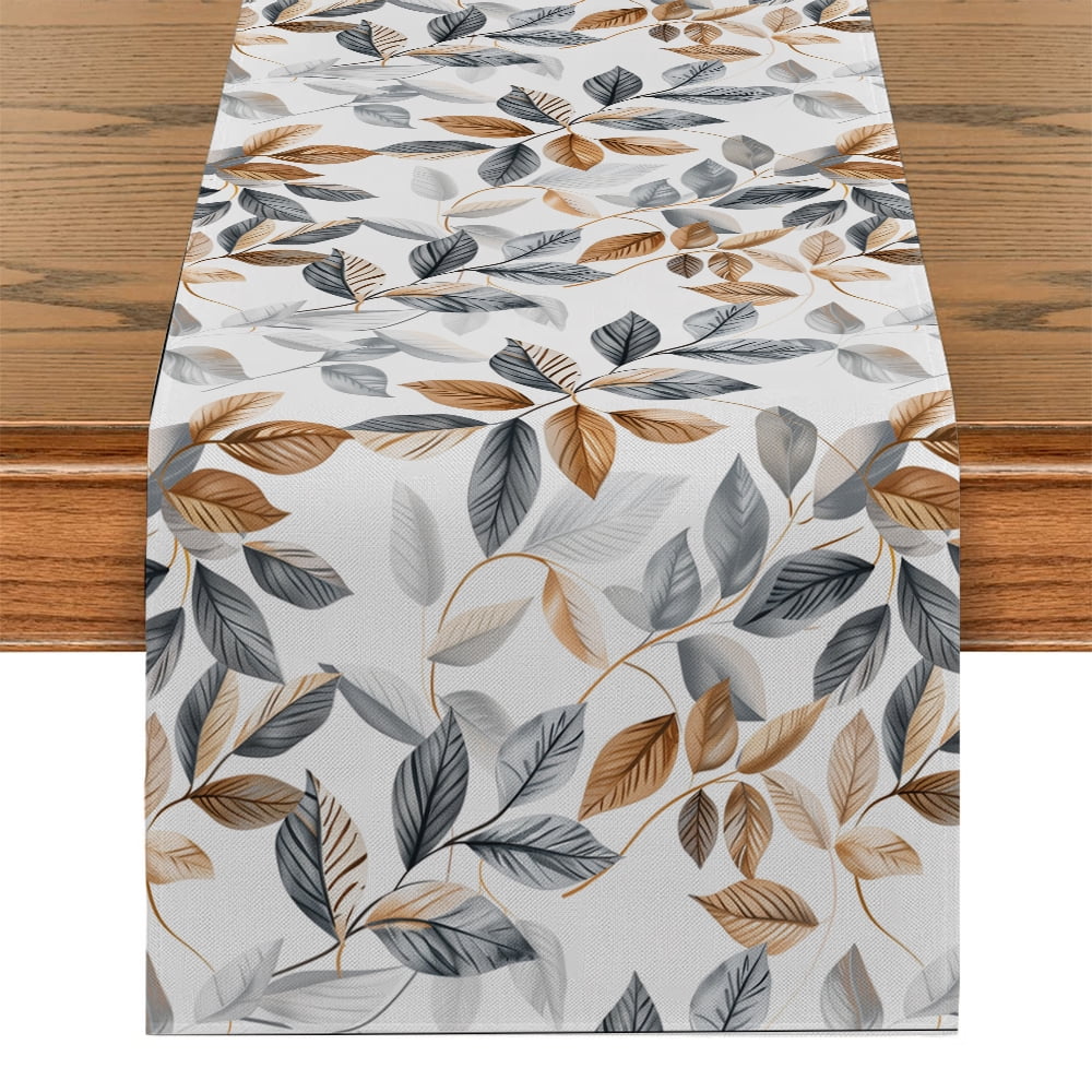Grid Elegant Table Runners for Dining Table Floral ration Accessories ...