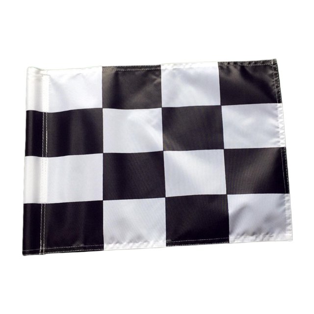 Grid Flag Multicolor Golf Flags, Practice Putting Green Flags Banner ...